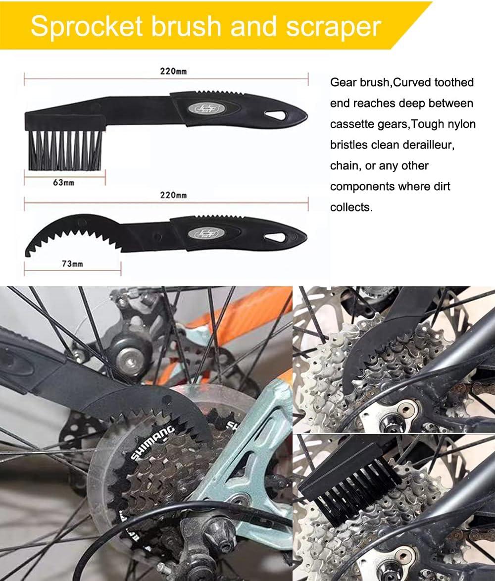 Ultrafashs Bike Chain Oil Lubricant and Cleaner Set - Bike Lube ...