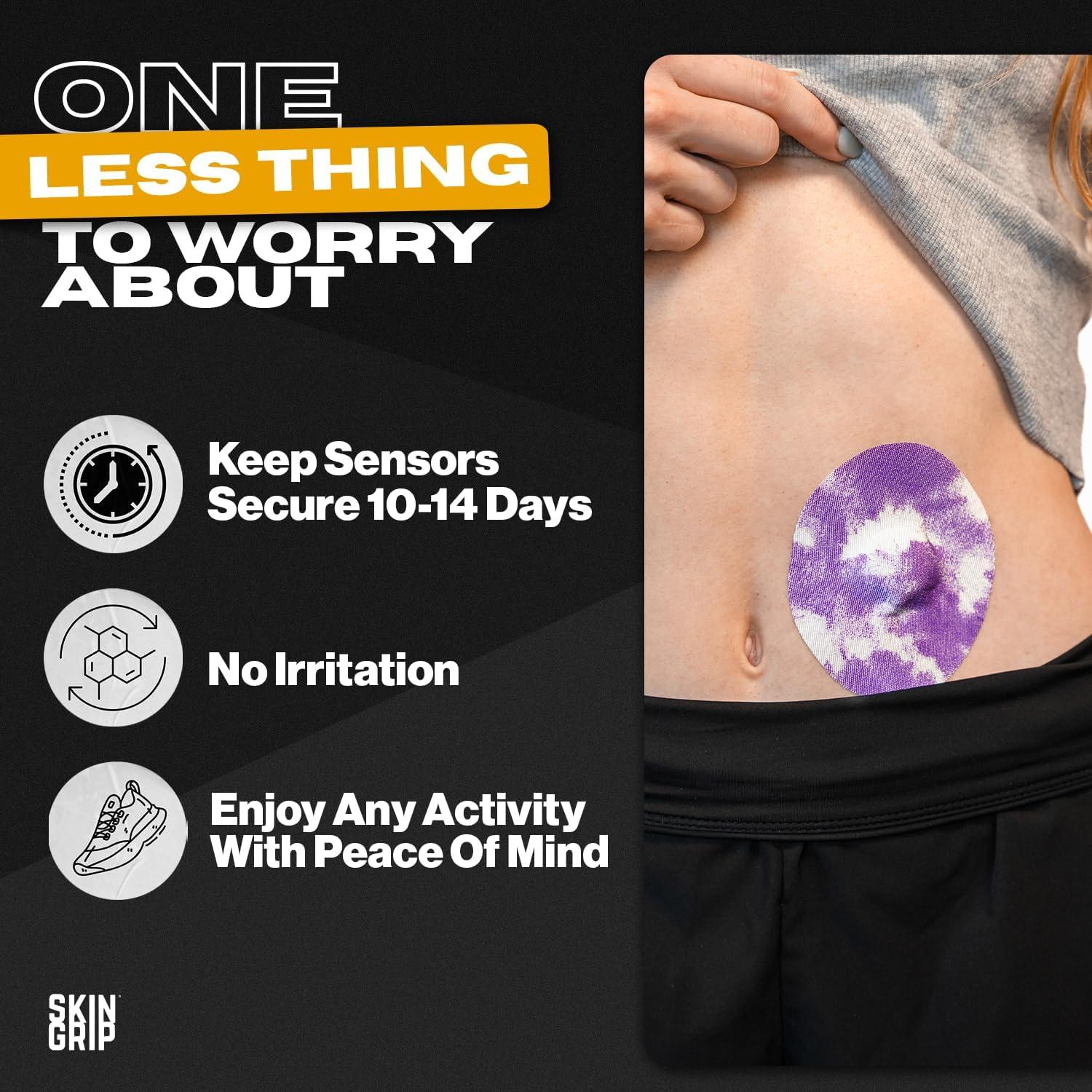 Skin Grip Adhesive Patches for Medtronic Libre & Eversense CGM ...