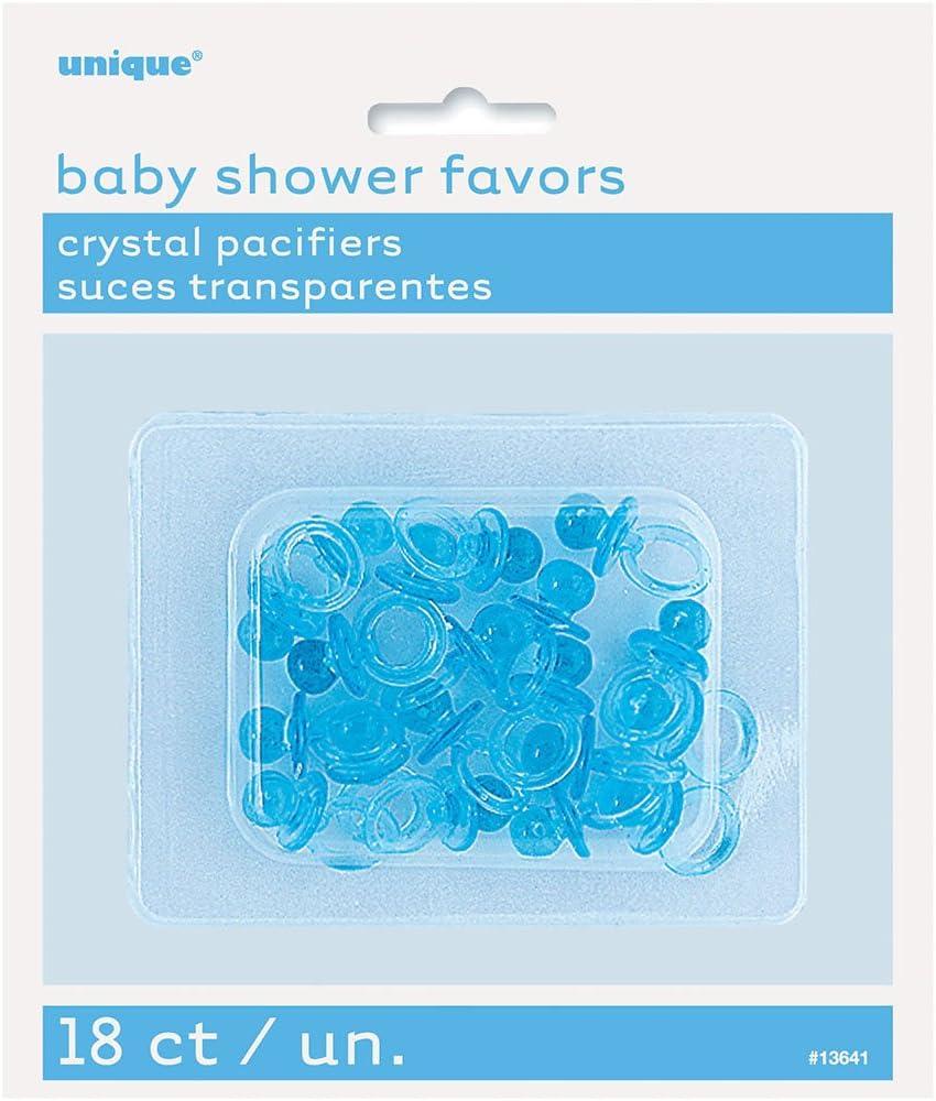 Blue Plastic Pacifier Favors - Set of 18 | Unique Party Supplies | Buy ...