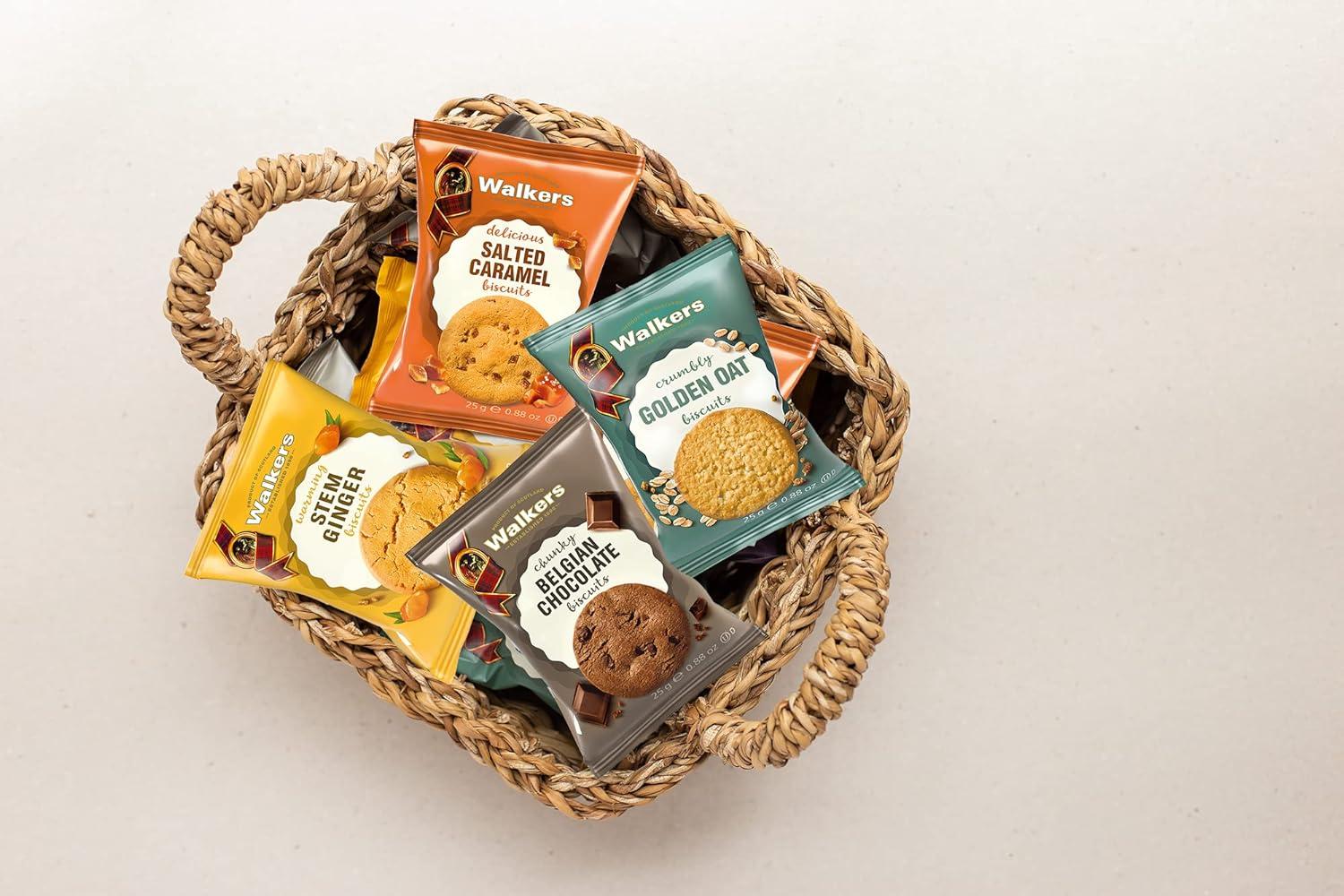 Walkers Shortbread Catering Assorted Biscuit Twin Packs Golden Oat ...