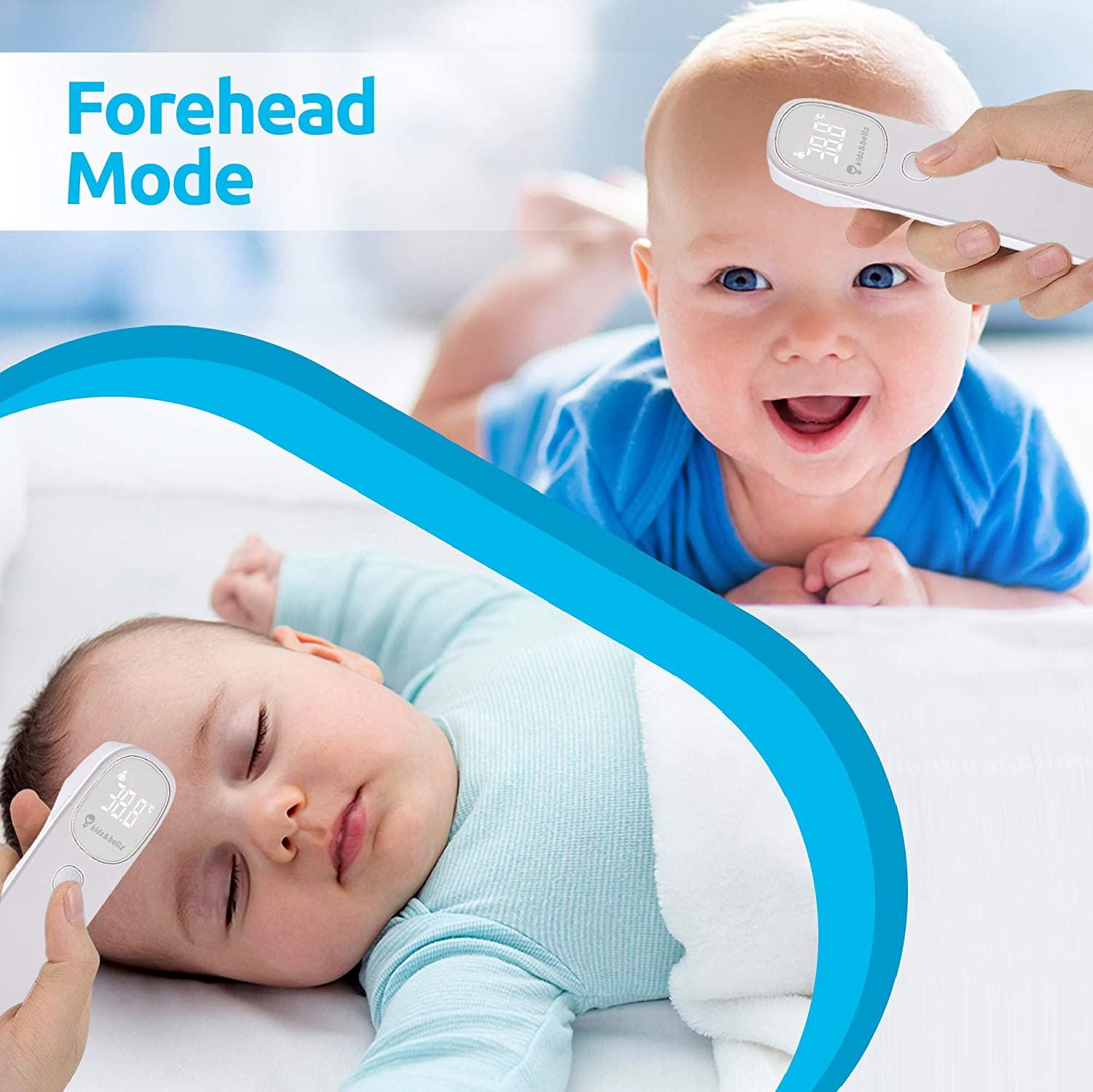 Certified Touchless Forehead Thermometer for Adults, Kids & Babies ...