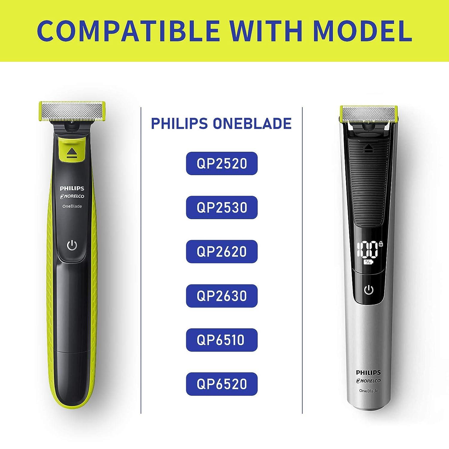 YINKE Guide Comb Body Skin for Philips OneBlade & One Blade Pro - 6pc ...