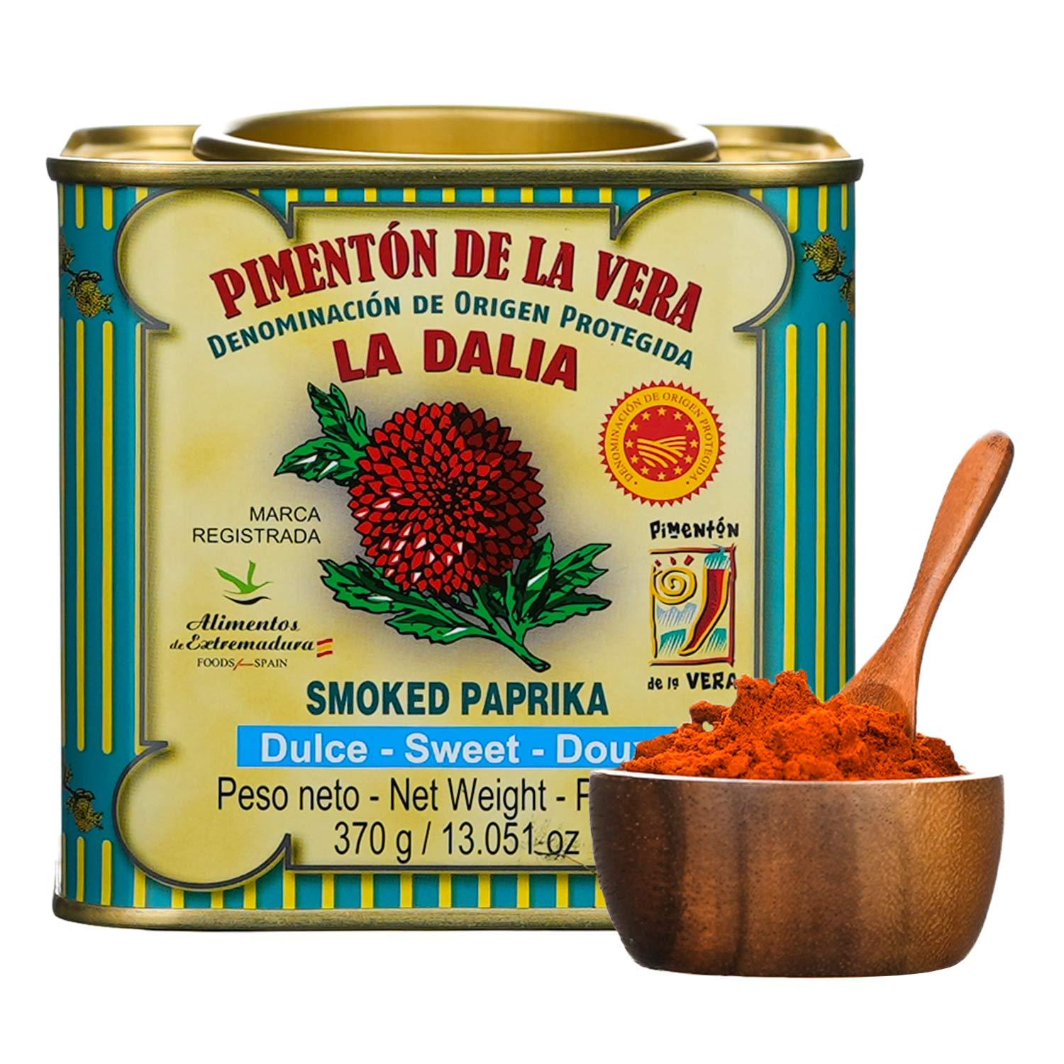 La Dalia Sweet Pimenton De La Vera - Authentic Spanish Sweet Paprika ...