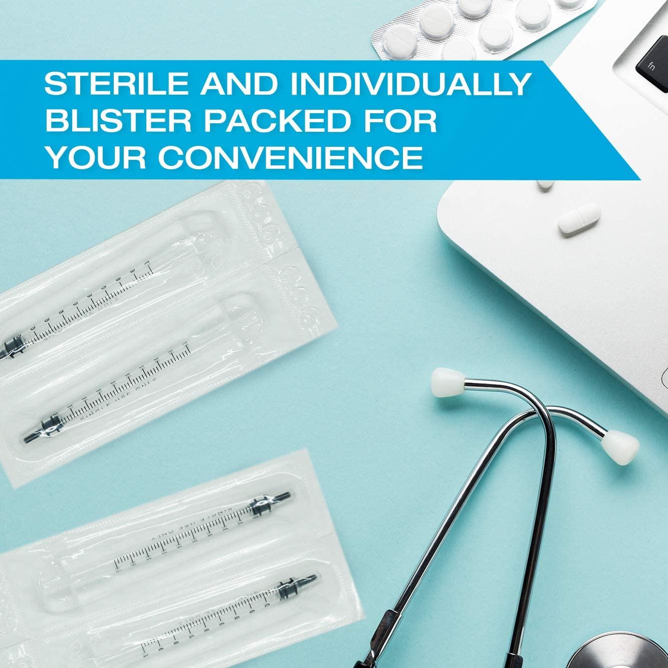 30ml Oral Dispenser Syringe with Cover 50 Pack by Tilcare - Luer Slip ...
