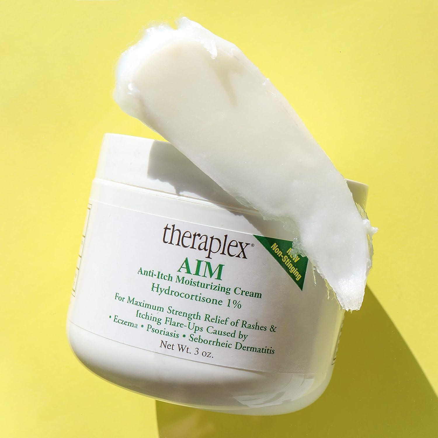 Theraplex AIM Anti-Itch Moisturizing Cream (3 oz) - Soothes Itching ...