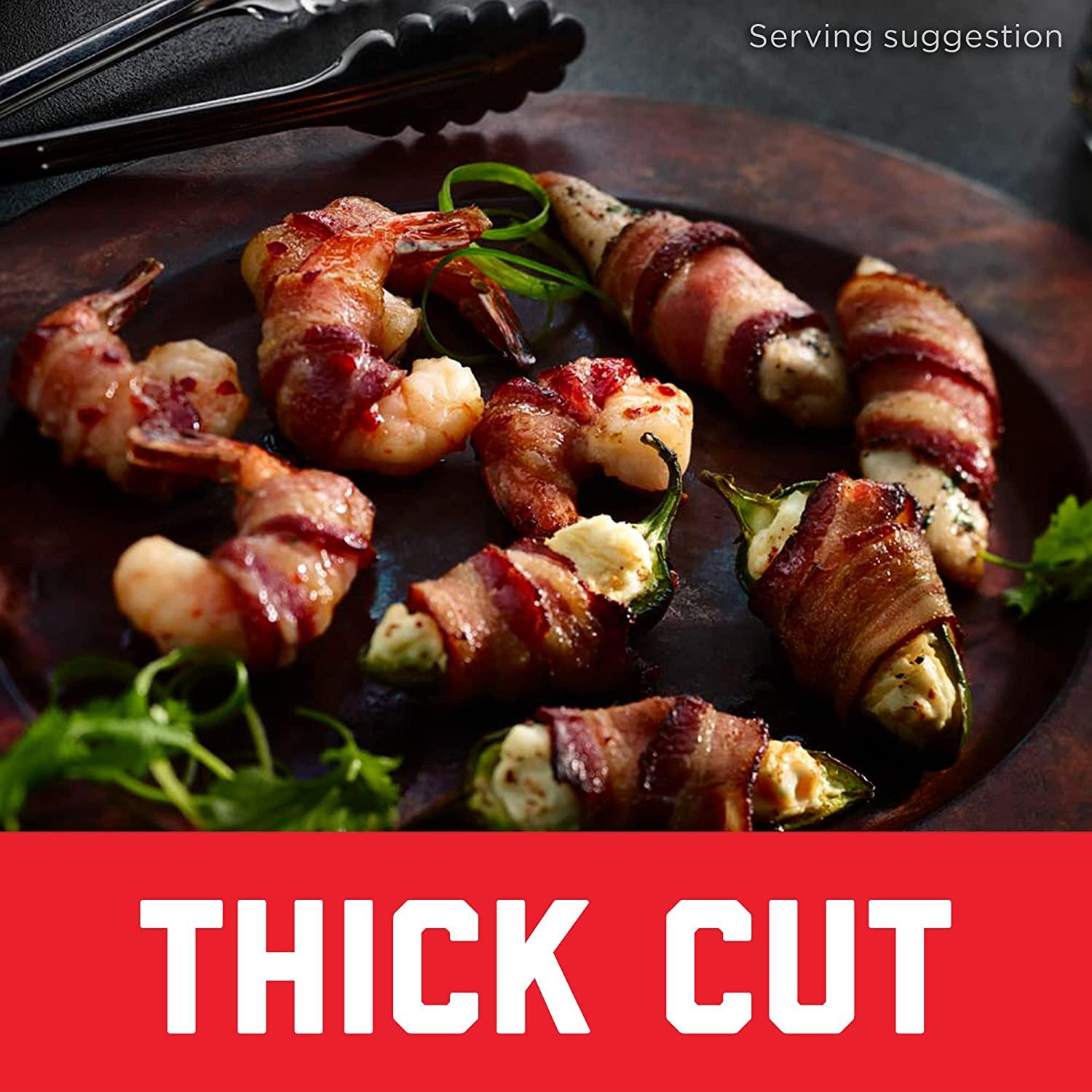 how to cook bacon label