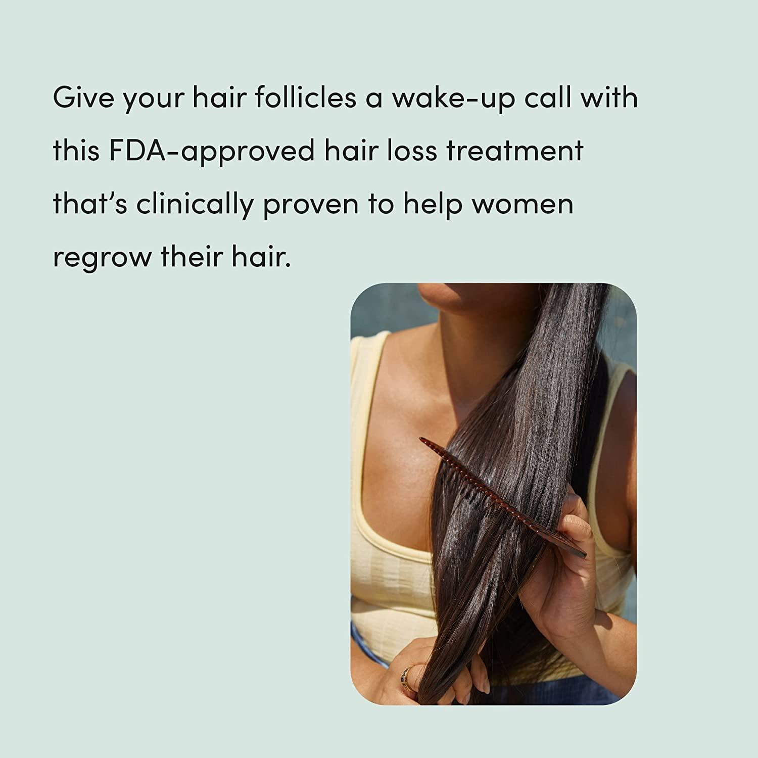 Hers Hair Regrowth Treatment for Women - 2% Minoxidil for Hair Loss - 2 Month Supply (2 Pack ...