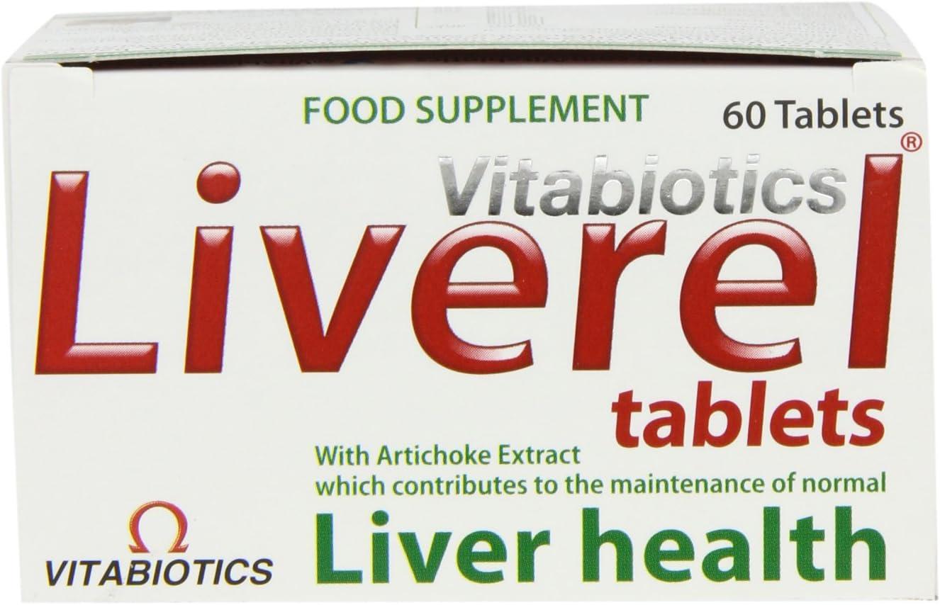 Vitabiotics Liverel - 60 Tablets | Supports Liver Health and Function ...