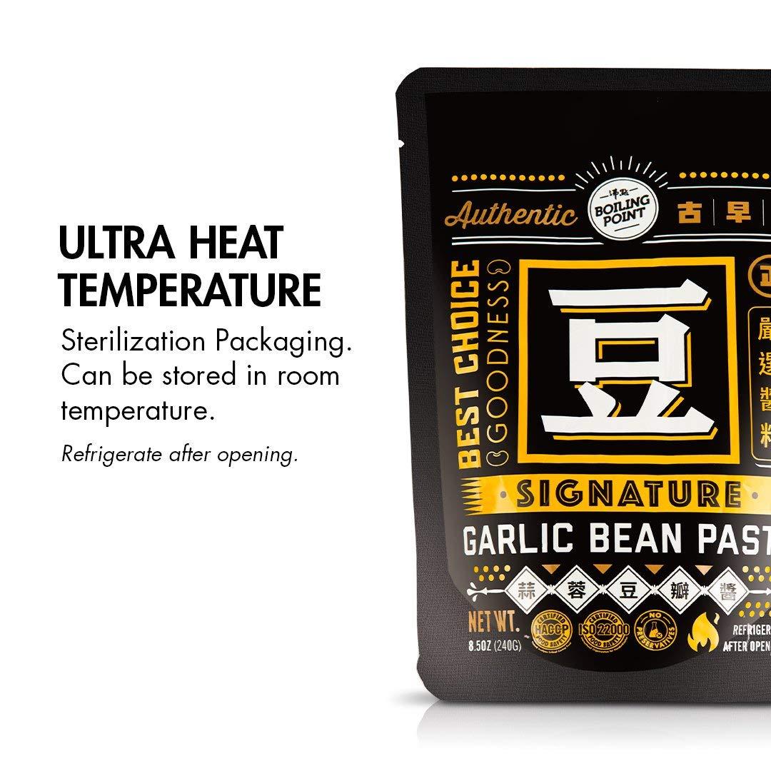 BOILING POINT Garlic Bean Paste | Spicy Sweet Umami Sauce | 8.5oz ...