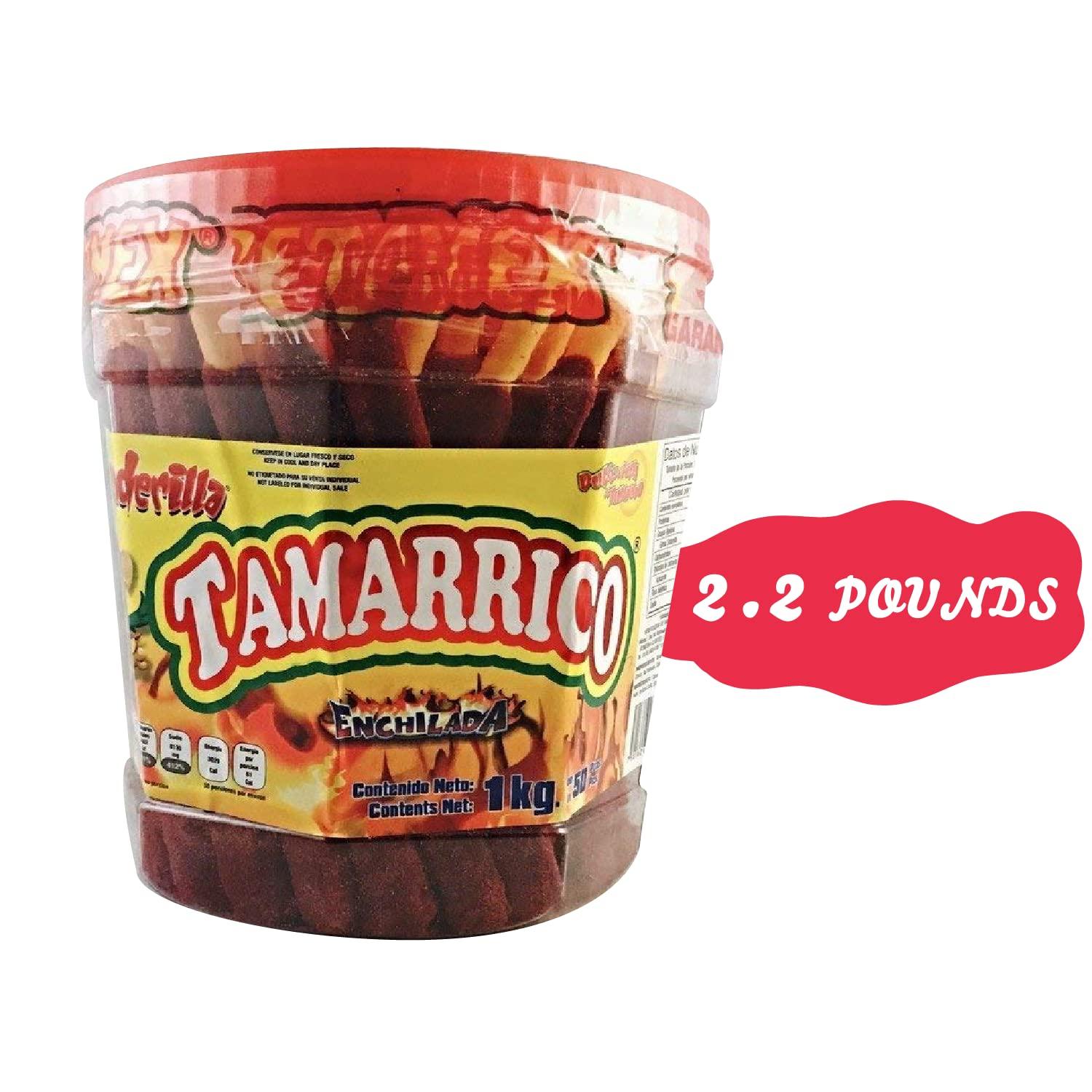 BETAMEX Tamarrico Candy Tamarind Flavor Sticks 50 Pcs 1kg/2.2pounds ...