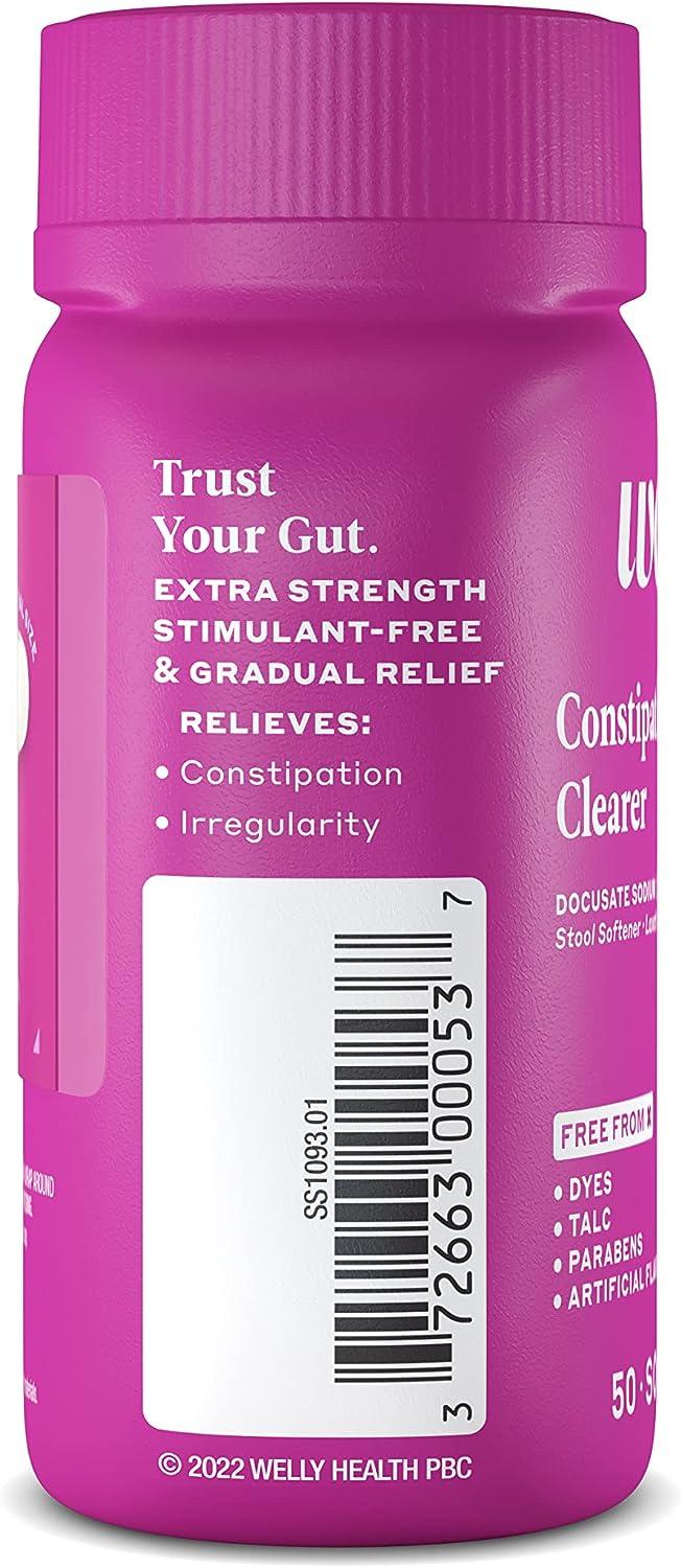 Welly Remedies OTC Constipation Clearer | Stool Softener/Laxative with ...