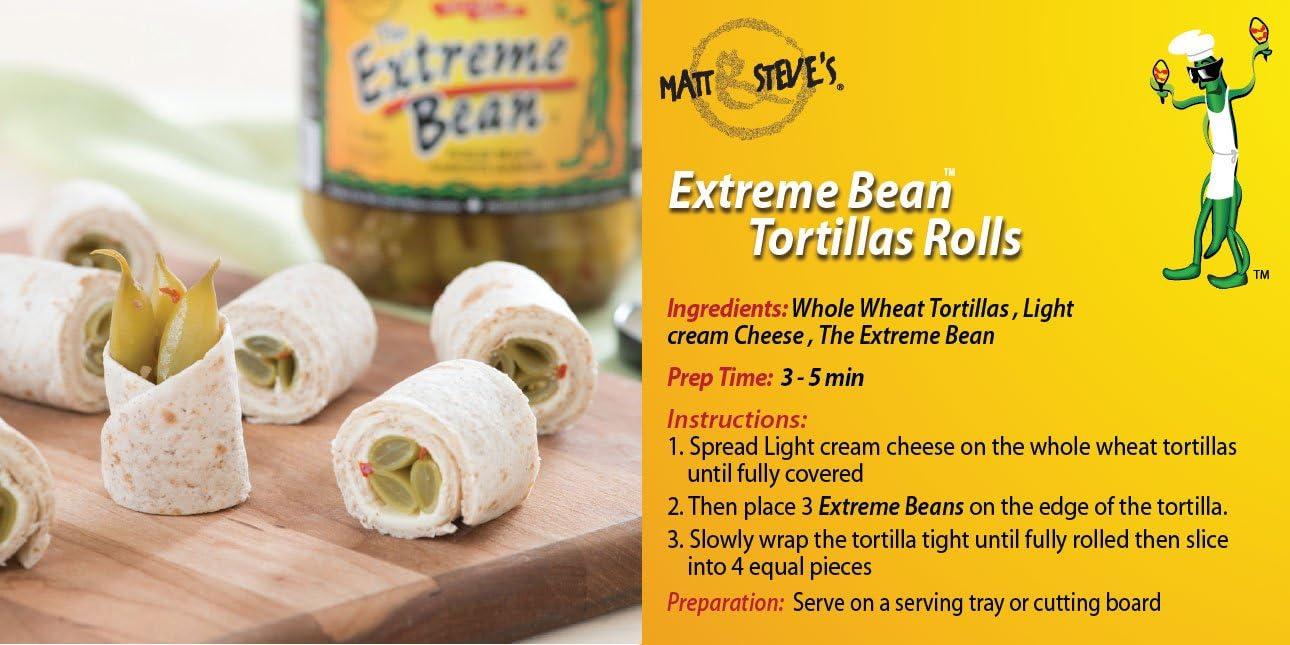 The Extreme Bean - Hot & Spicy Pickled Green Beans. 500 ML (3 Pack ...