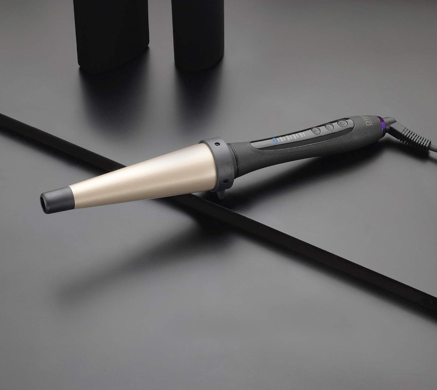 Diva Pro Styling Digital Wand (22-45mm) with Macadamia Argan Oil ...