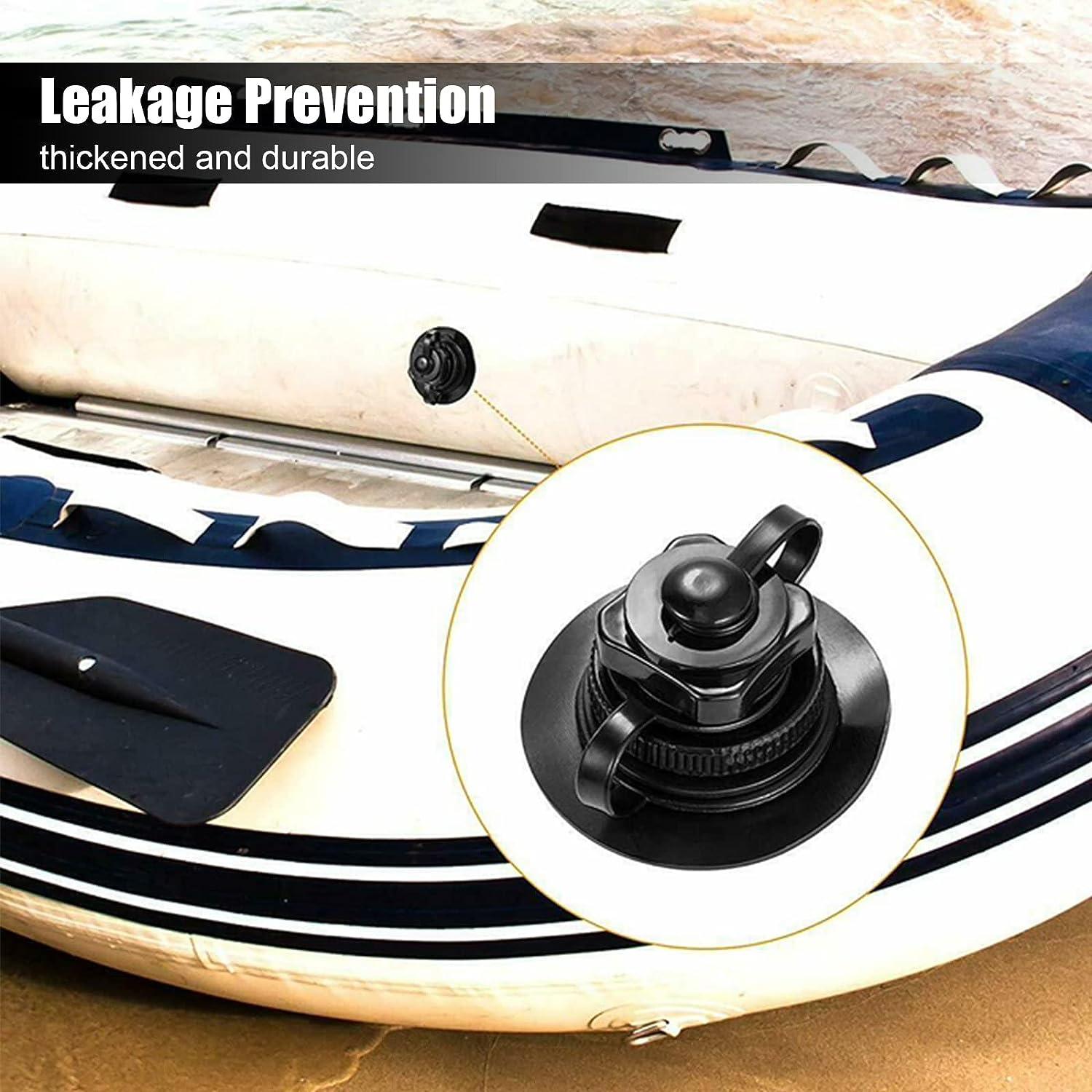 Inflatable Boat Spiral Air Plugs - 2 Pack, One-way Inflation ...