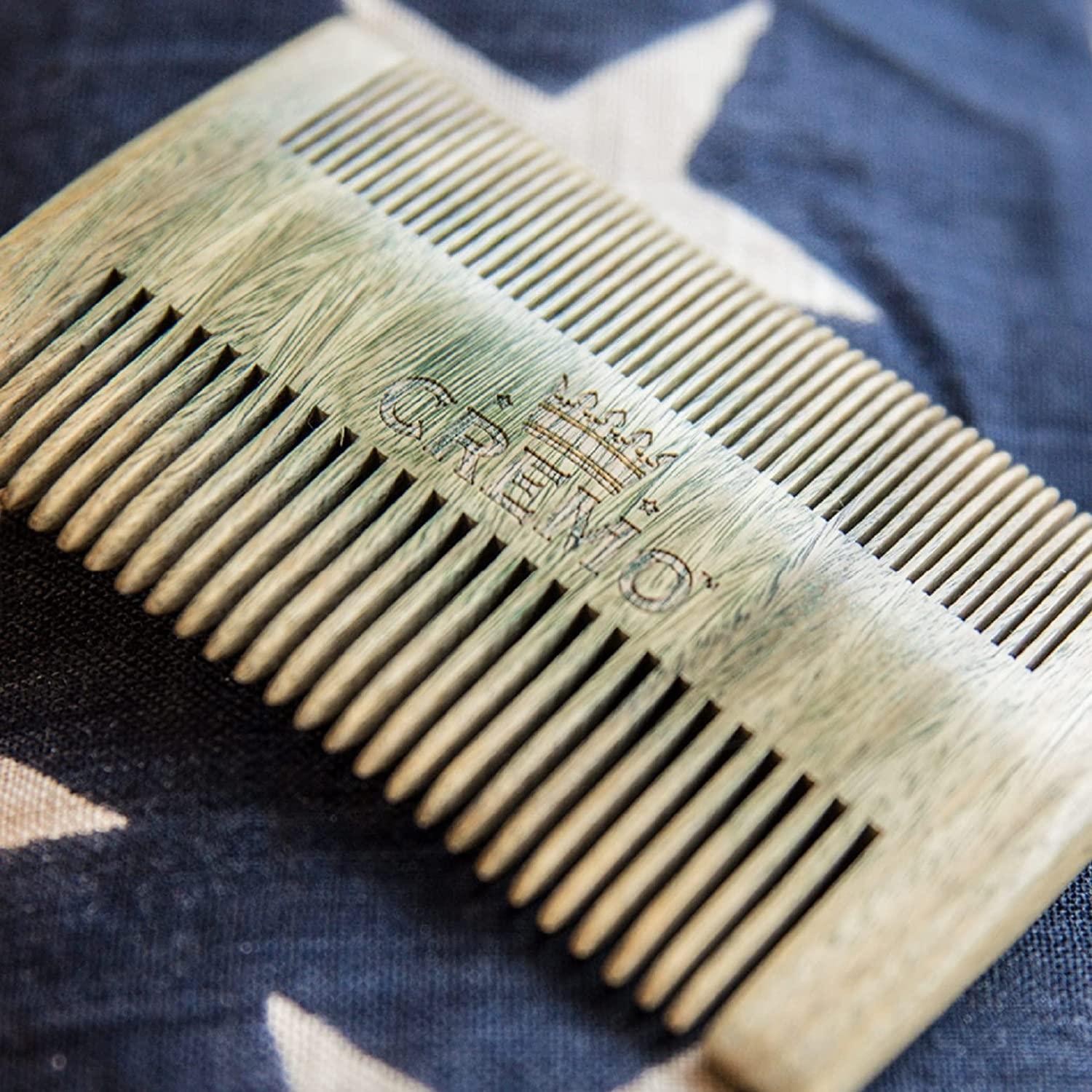 Cremo Dual-Sided Beard Comb for Grooming and Shaping Facial Hair - Made ...