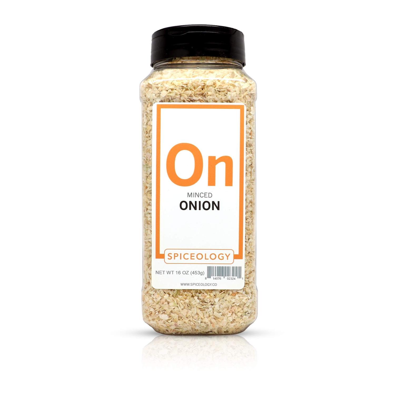 Spiceology Dried Minced Onions - 16 oz | Premium Minced Onion Spice ...