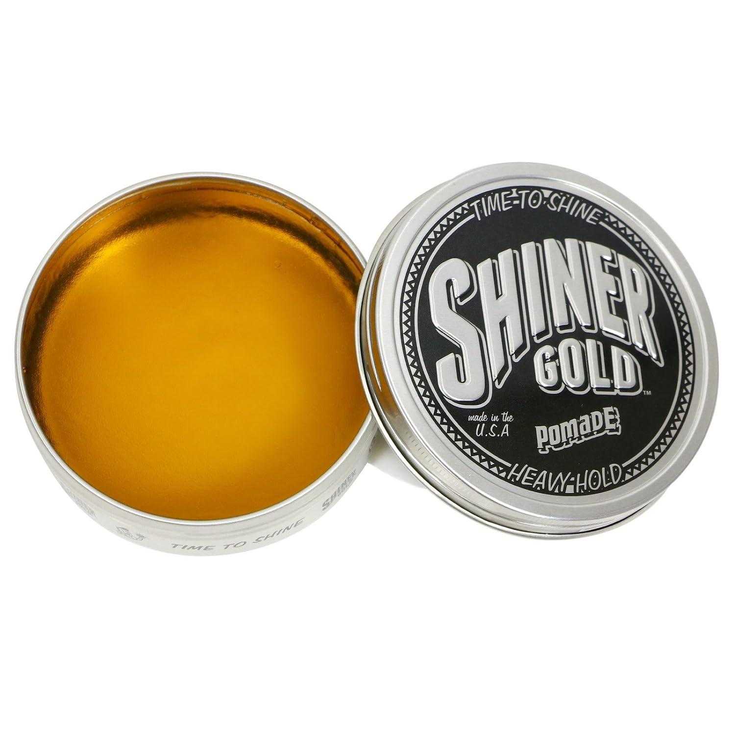 Shiner Gold Pomade 4 oz 3 Pack - Styling Hair Pomade Set | Buy Now with ...