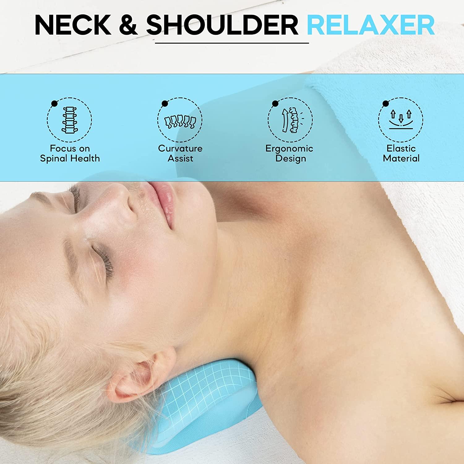 Neck Stretcher Cervical Traction Device for Muscle Tension Relief and ...