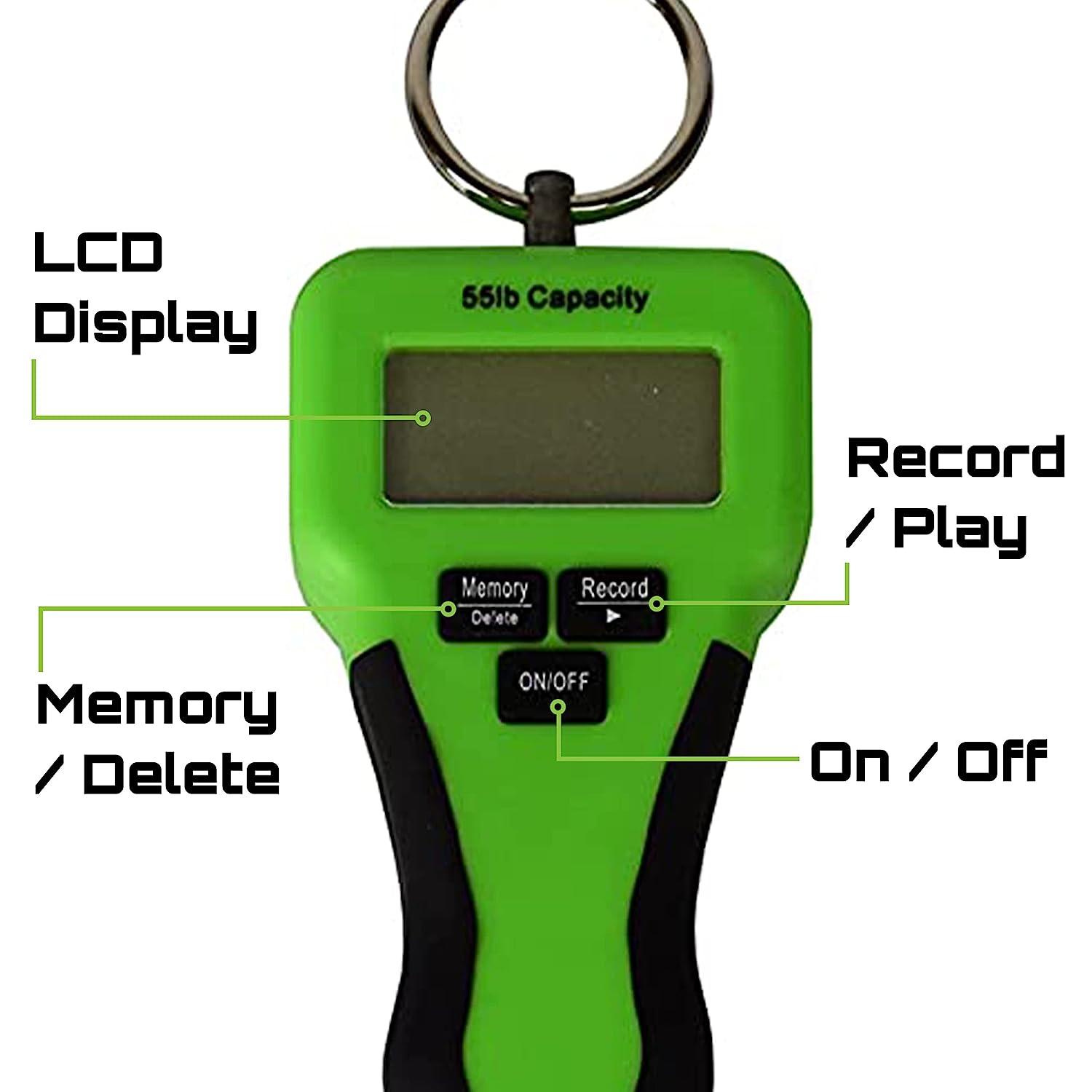 Tackle HD Digital Fish Scale with Gripper | Water Resistant Fishing ...