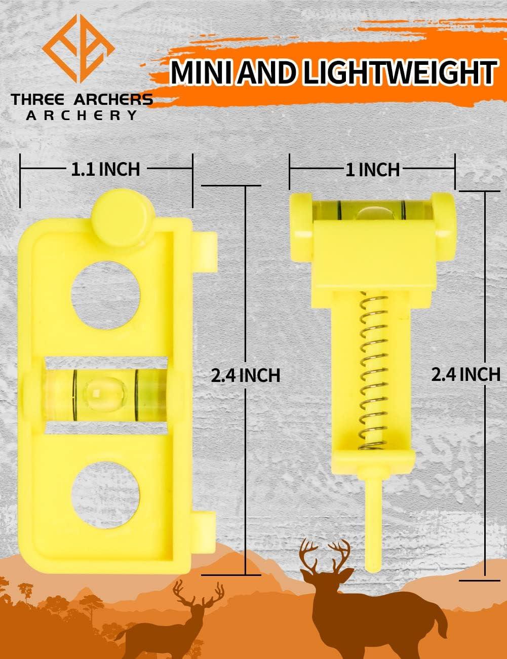 THREE ARCHERS Archery Bow Tuning & Mounting String Level Combo Kit ...