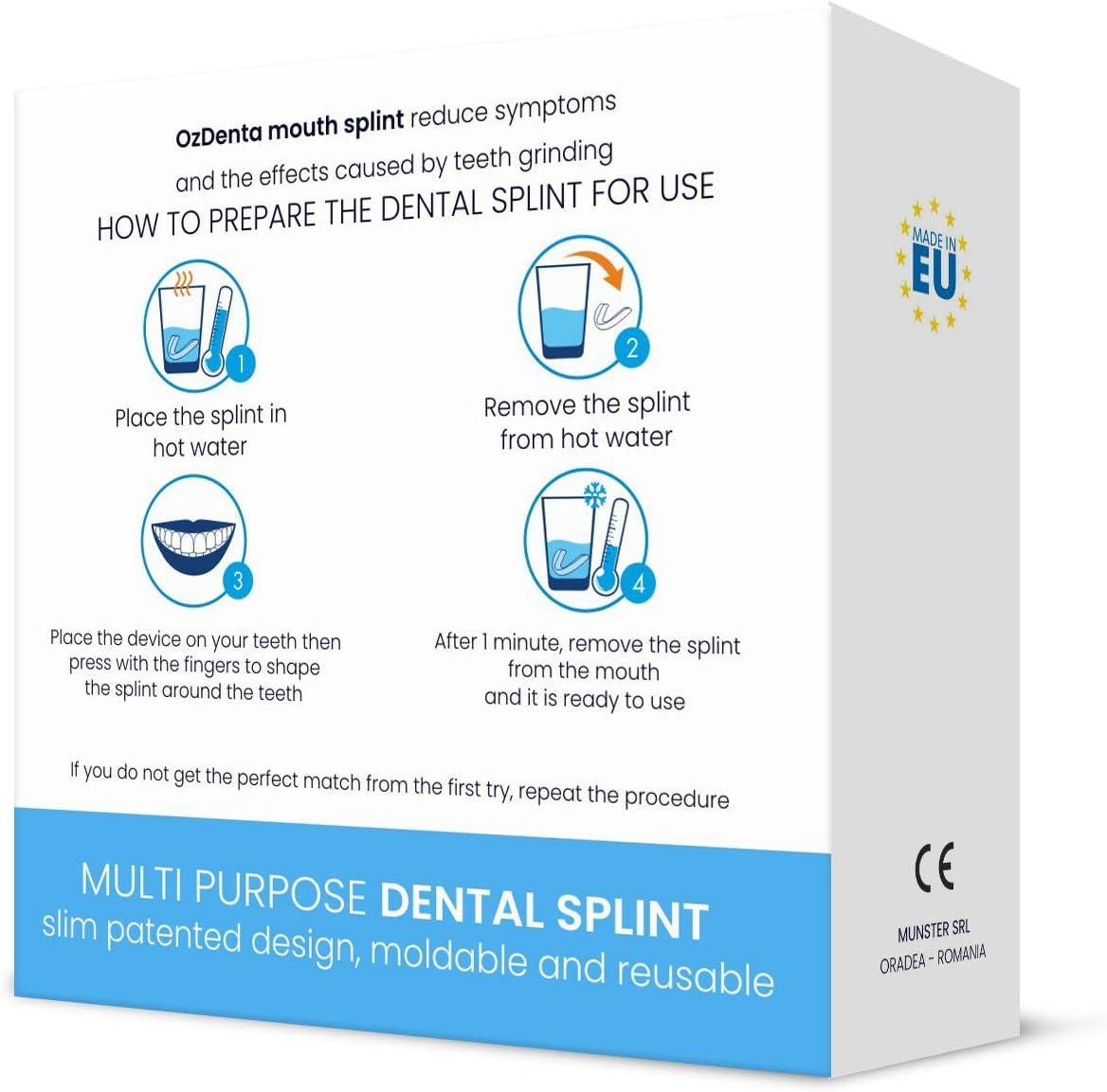 Professional Dental Splint for Clenching Teeth at Night - TMJ Relief ...