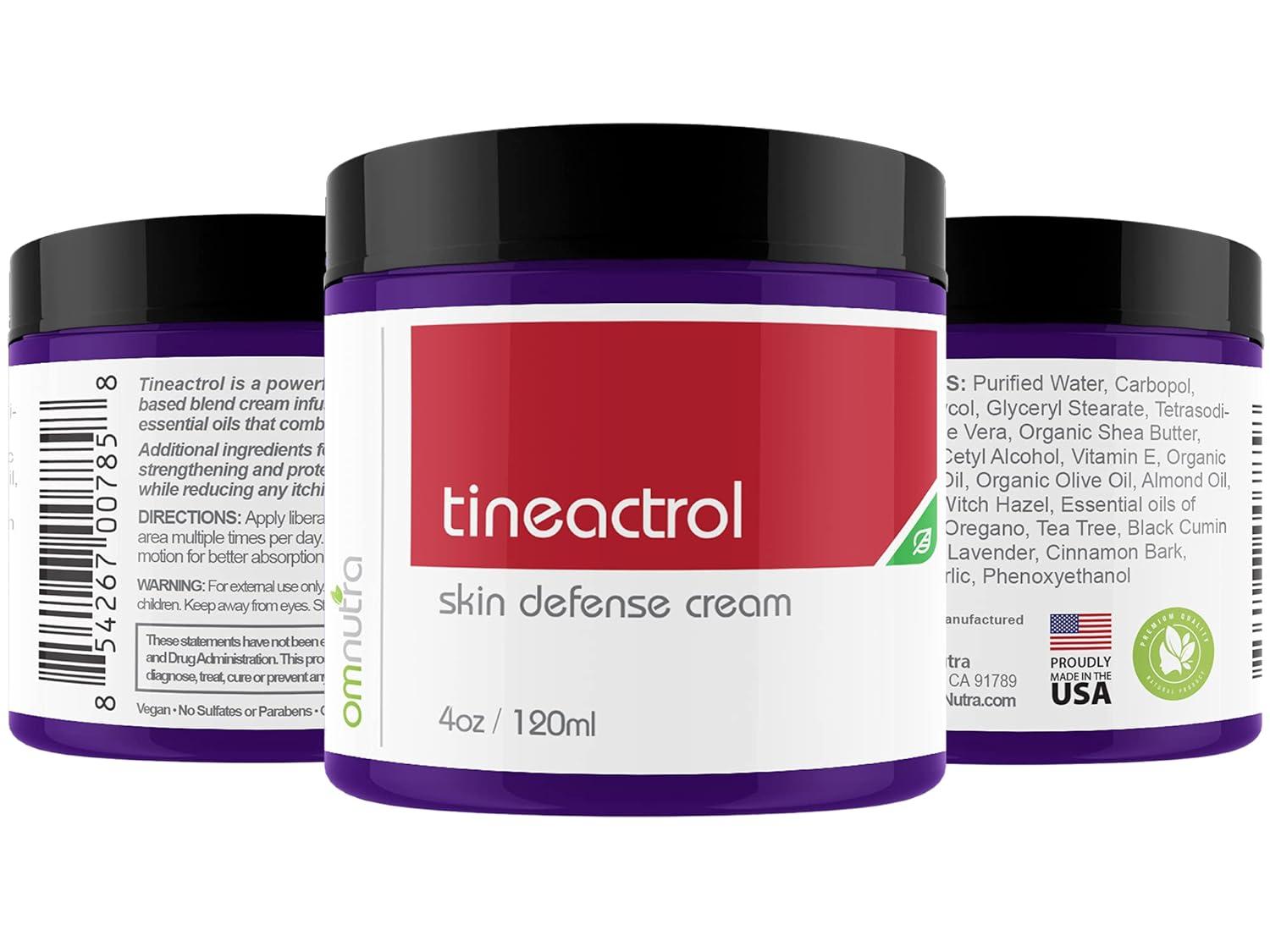 Tineactrol Organic Tinea Versicolor Treatment Cream - Extra Strength ...