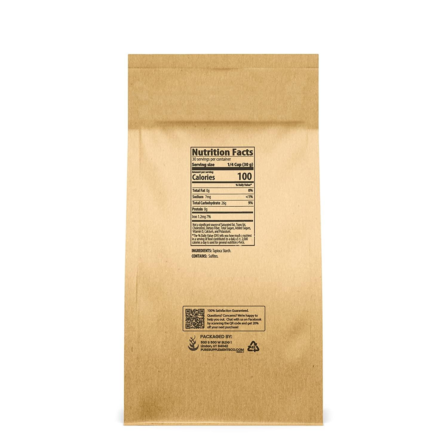 2 lb Pure Tapioca Starch: Gluten-Free, Non-GMO Kitchen Staple | Tapioca ...