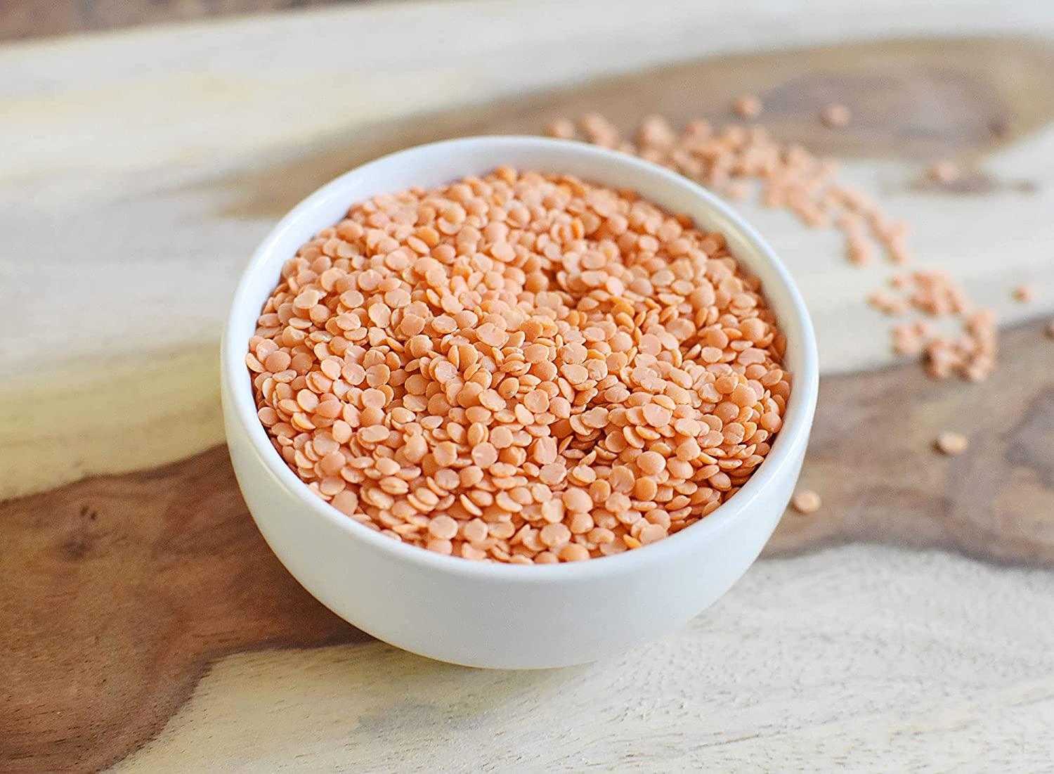 Anthony's Organic Split Red Lentils 2 lb - Masoor Dal - Gluten Free ...