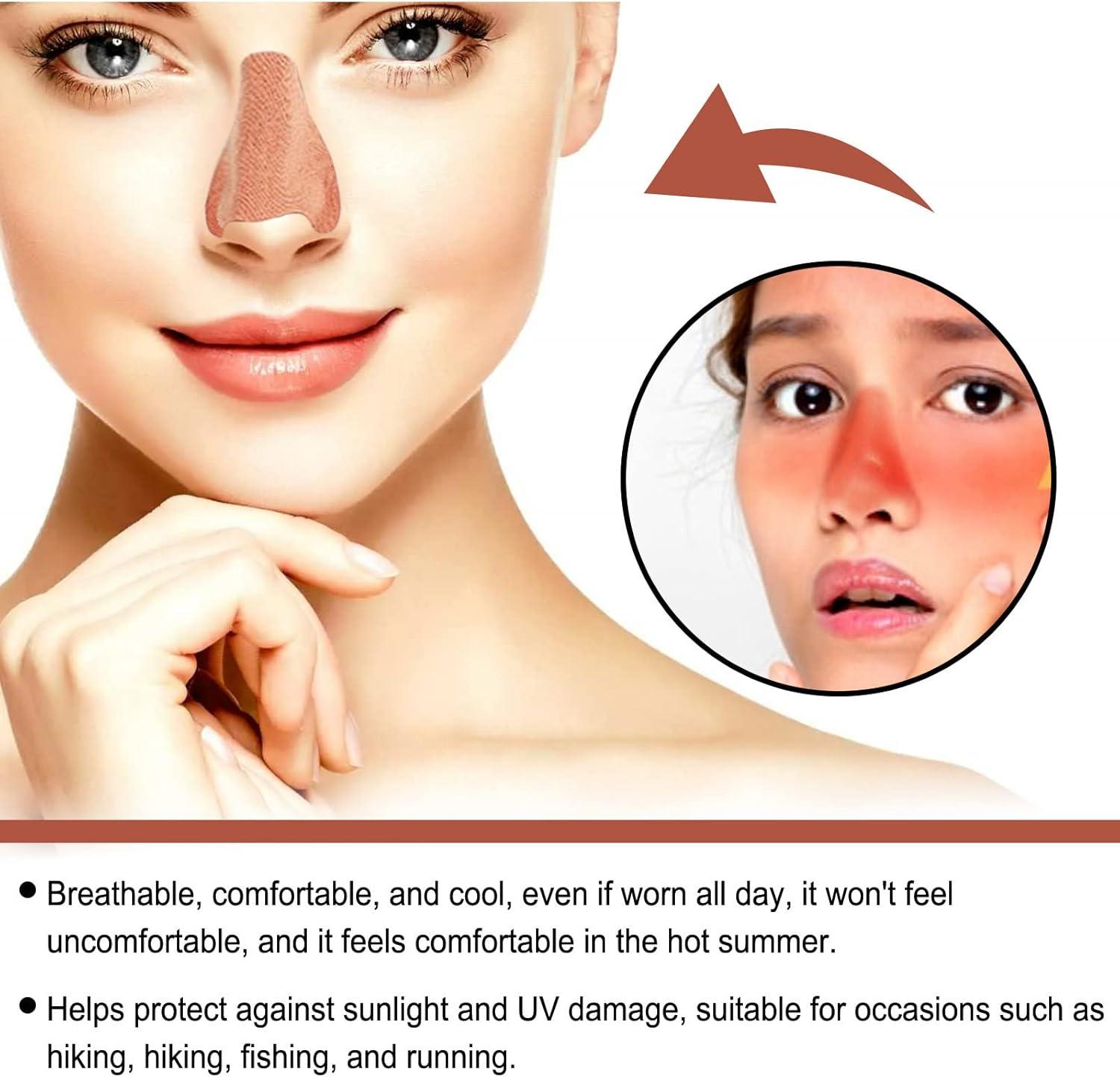Sun Protection Applicator for Nose | UV Skin Patch for Outdoor Sports ...
