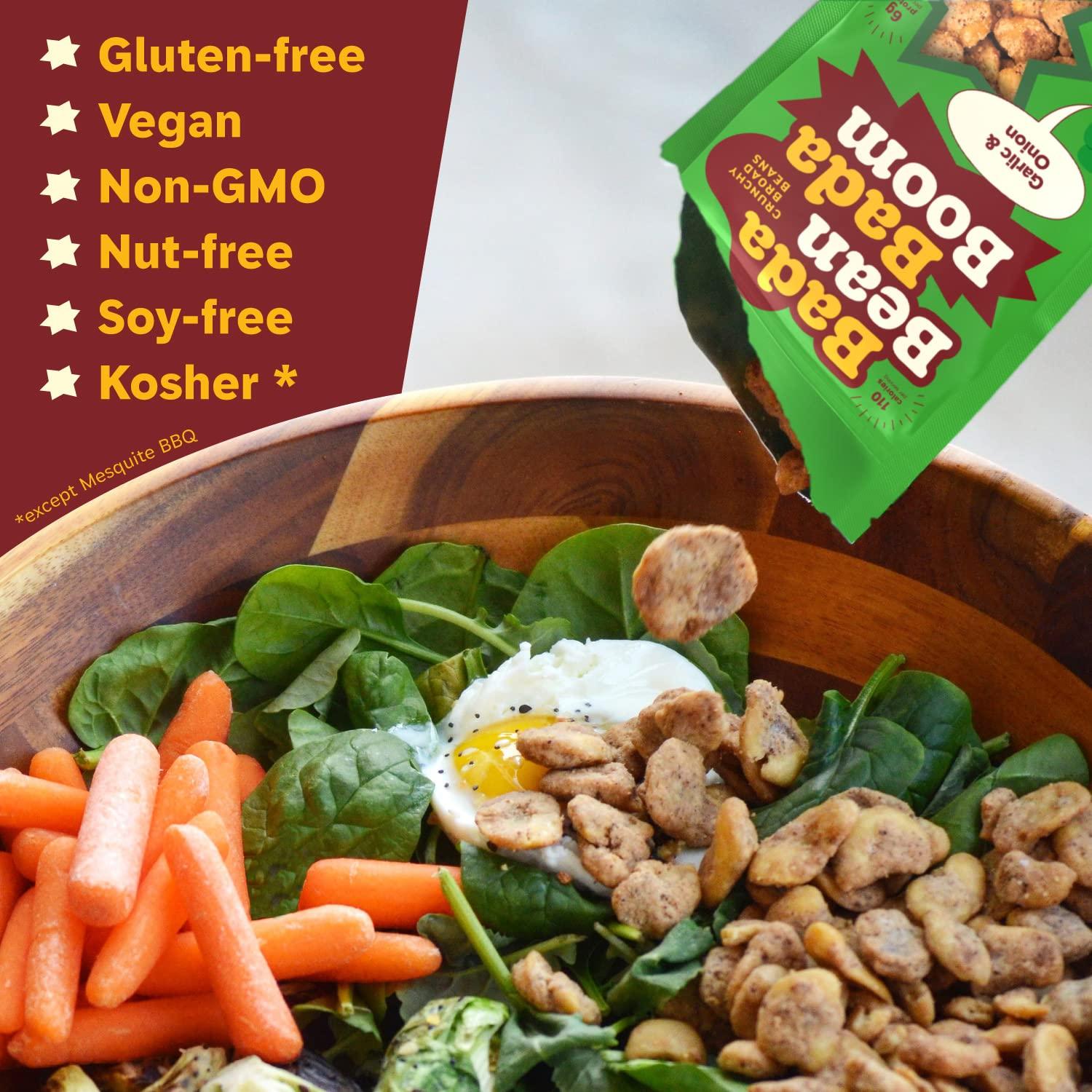 Enlightened Bada Bean Bada Boom - 24 Pack of Plant-Based Protein Broad ...