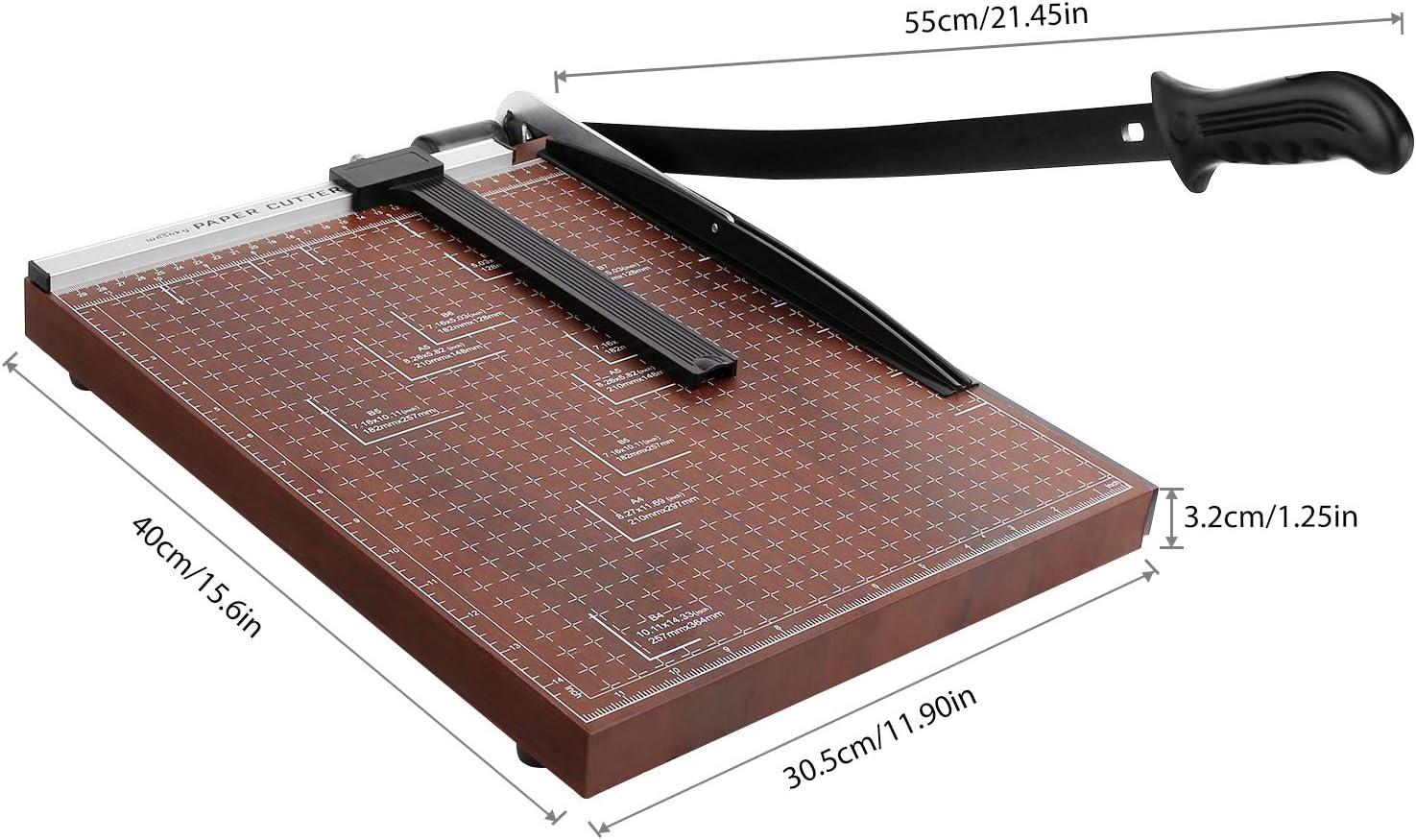 Paper Trimmer A4 Guillotine Paper Cutter Heavy Duty Photo Guillotine ...