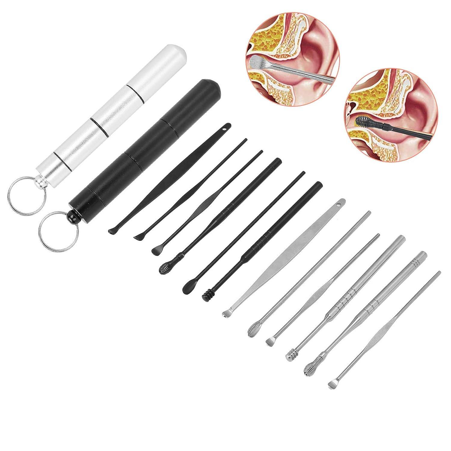 Stainless Steel Ear Wax Removal Kit - Reusable Ear Cleaner and Remover ...
