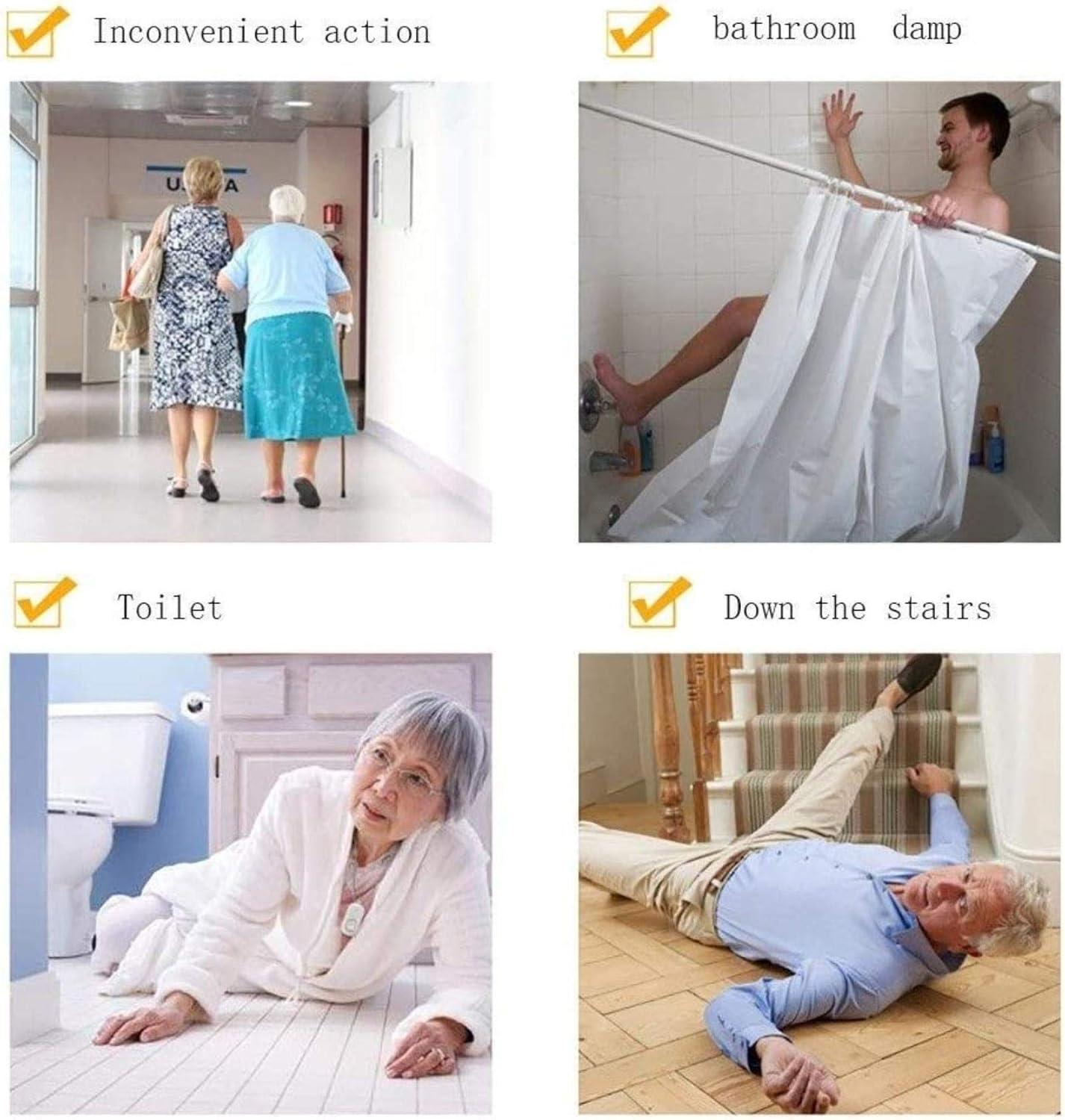 Bathroom Grab Rails Hand Rail Disability Anti-Slip Grab Bar Single Arm ...