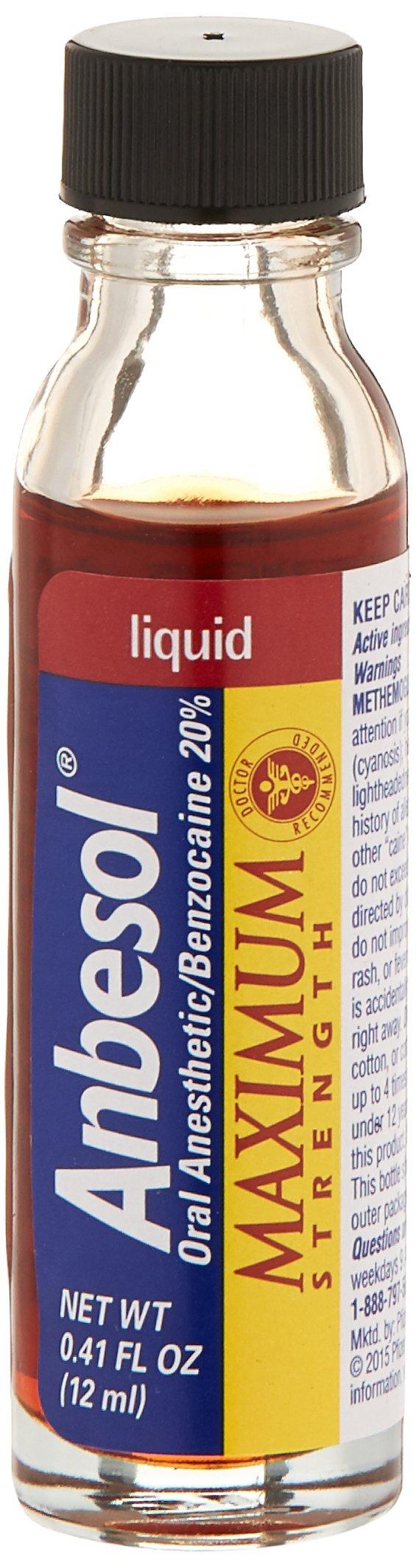 Anbesol Instant Maximum Strength Liquid Pain Relief | Buy Now with ...