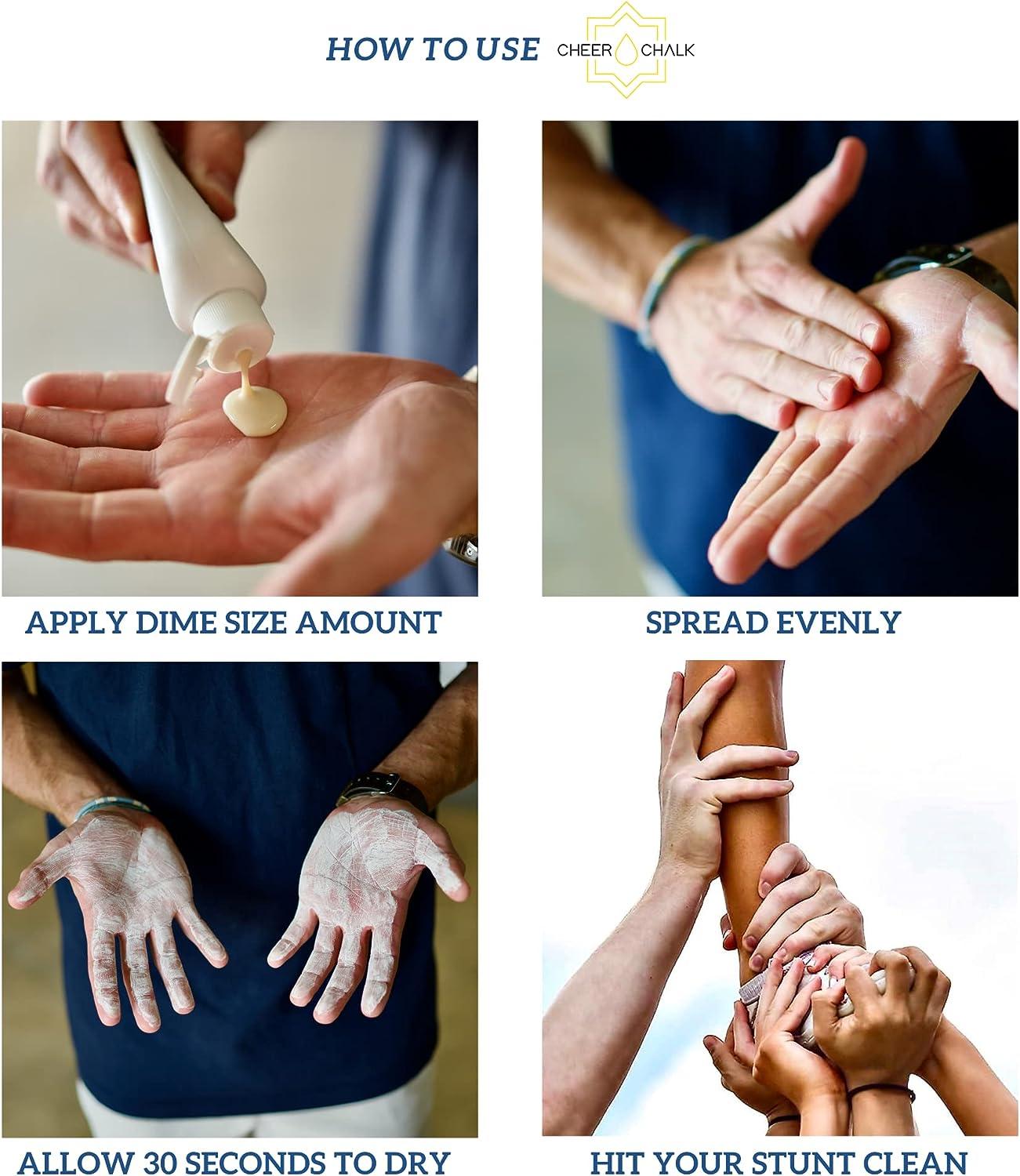 Cheer Chalk Liquid - Elite Cheerleading & Gymnastics Chalk - 50ml ...