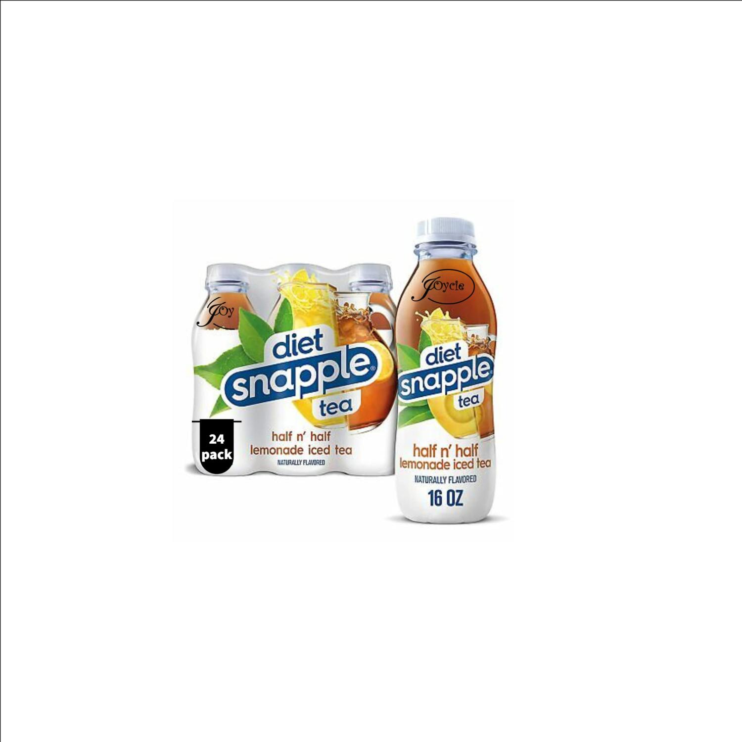 Diet Snapple Half 'n Half 16 fl oz - 12 Pack Plastic Bottles | Buy Now ...