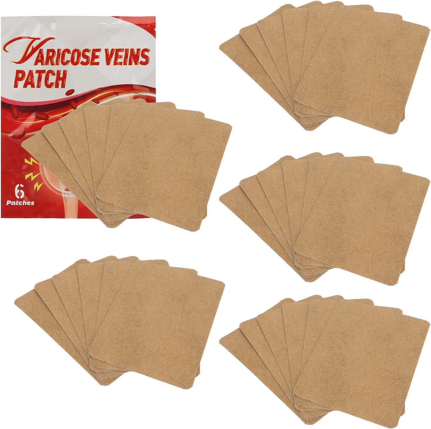 Vein Care Patch - Fast Absorption 30 Count Plaster for Varicose Veins ...