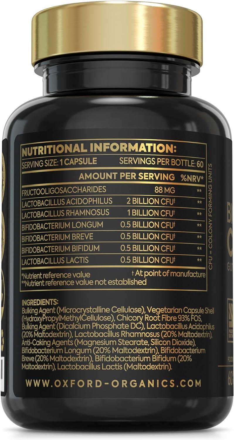 Advanced Probiotics for Gut Health | 60 Specialised Capsules | 5 ...