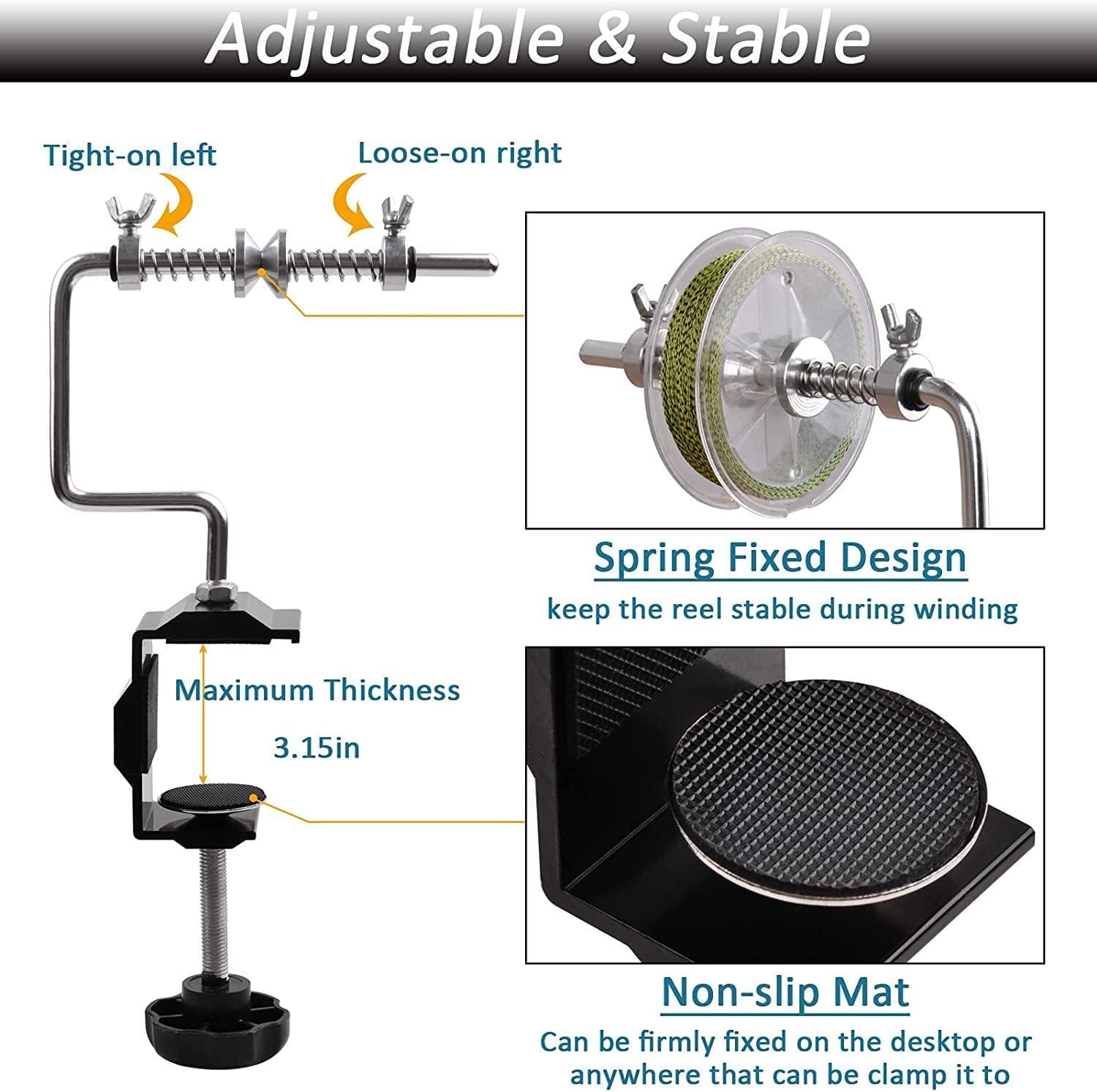 Shaddock Cord Powder Fishing Spooler - Adjustable & Portable Winder ...