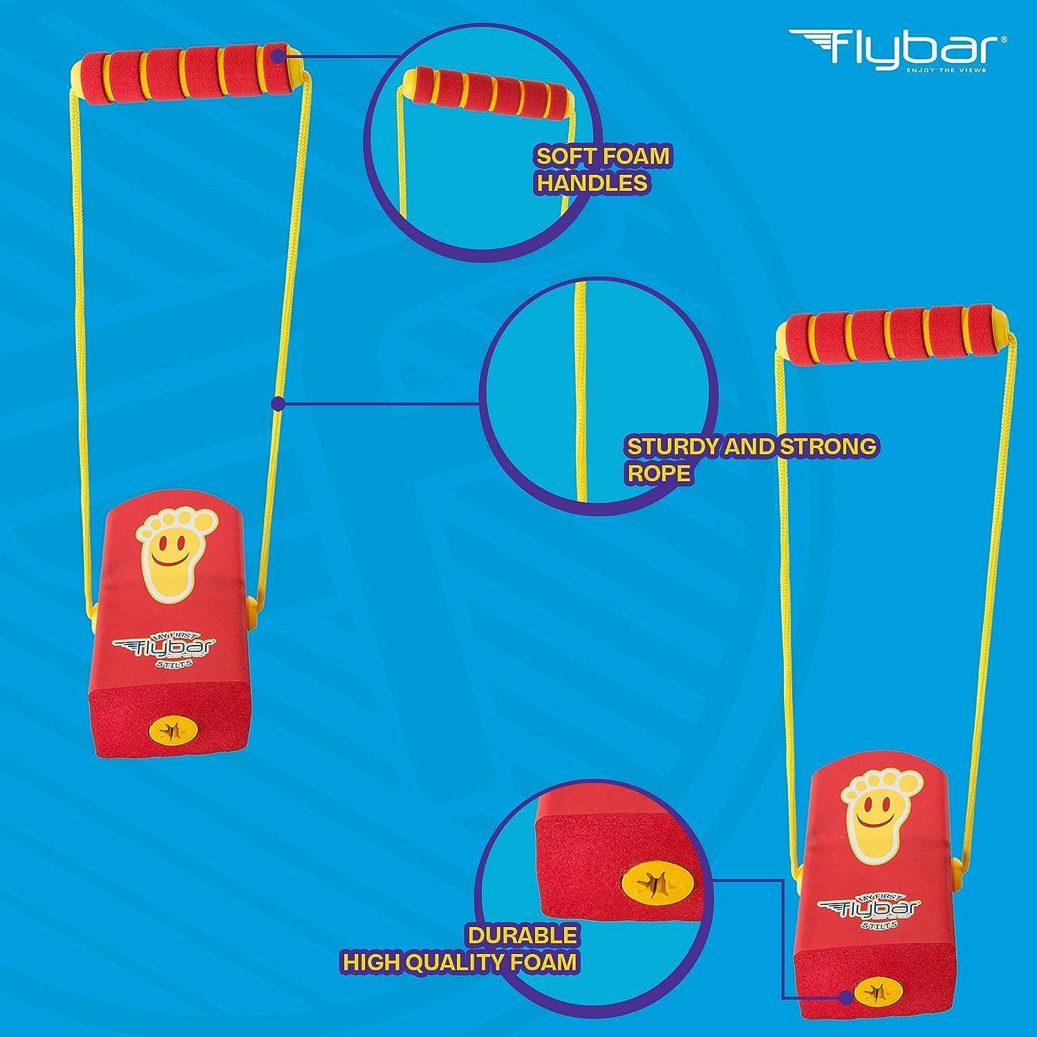 Flybar My First Kids Stilts | Soft Foam Pogo Steppers for Ages 3 & Up ...