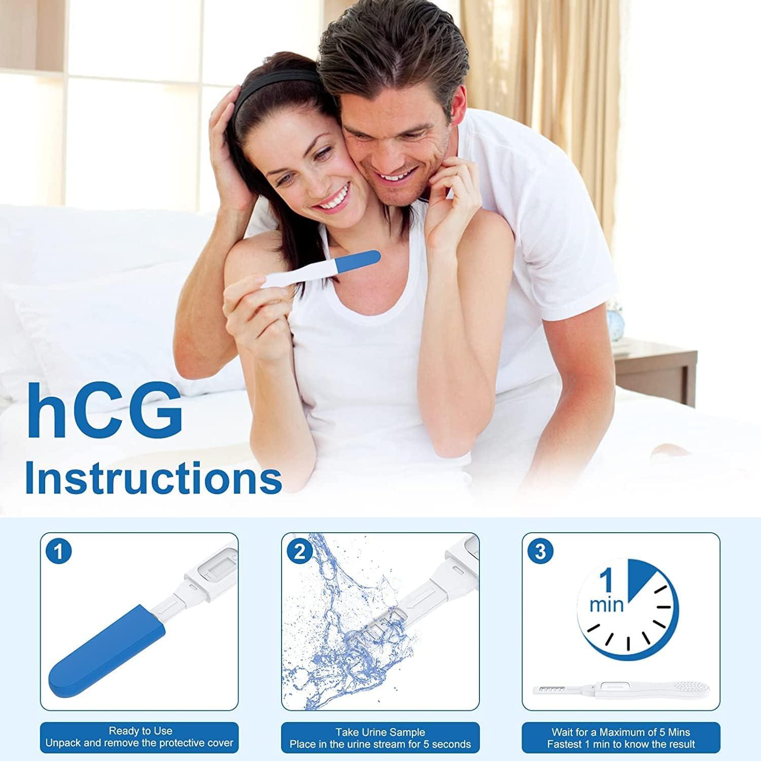 MomMed 6 Pack Midstream Pregnancy Test - Home Pregnancy Test Early ...