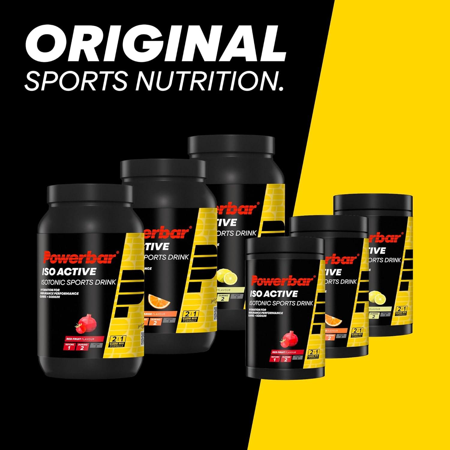 PowerBar Isoactive Lemon 600g - Isotonic Sports Drink with 5 ...