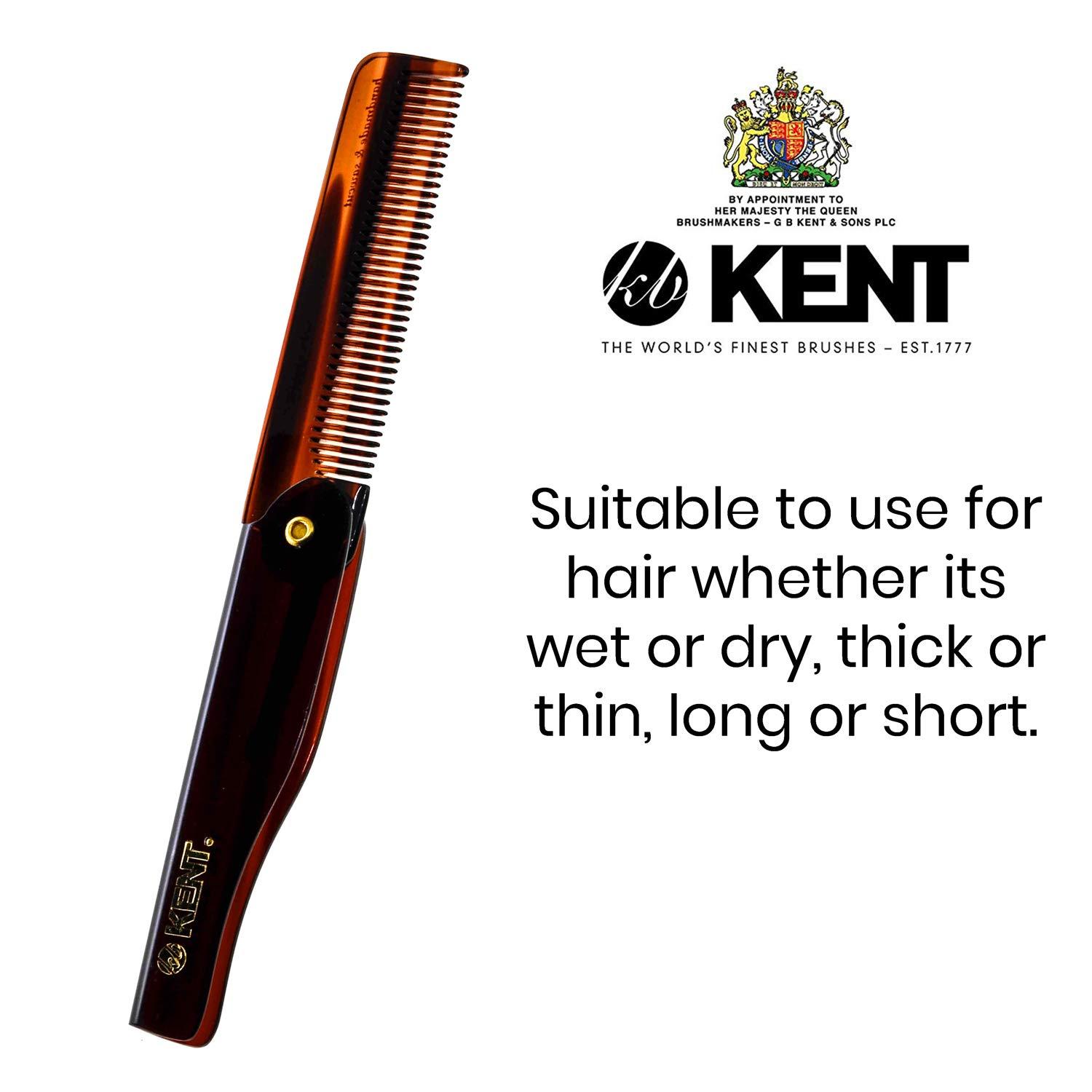 Kent 20T Limited Edition Wide Teeth Detangling Comb for Thick Curly ...