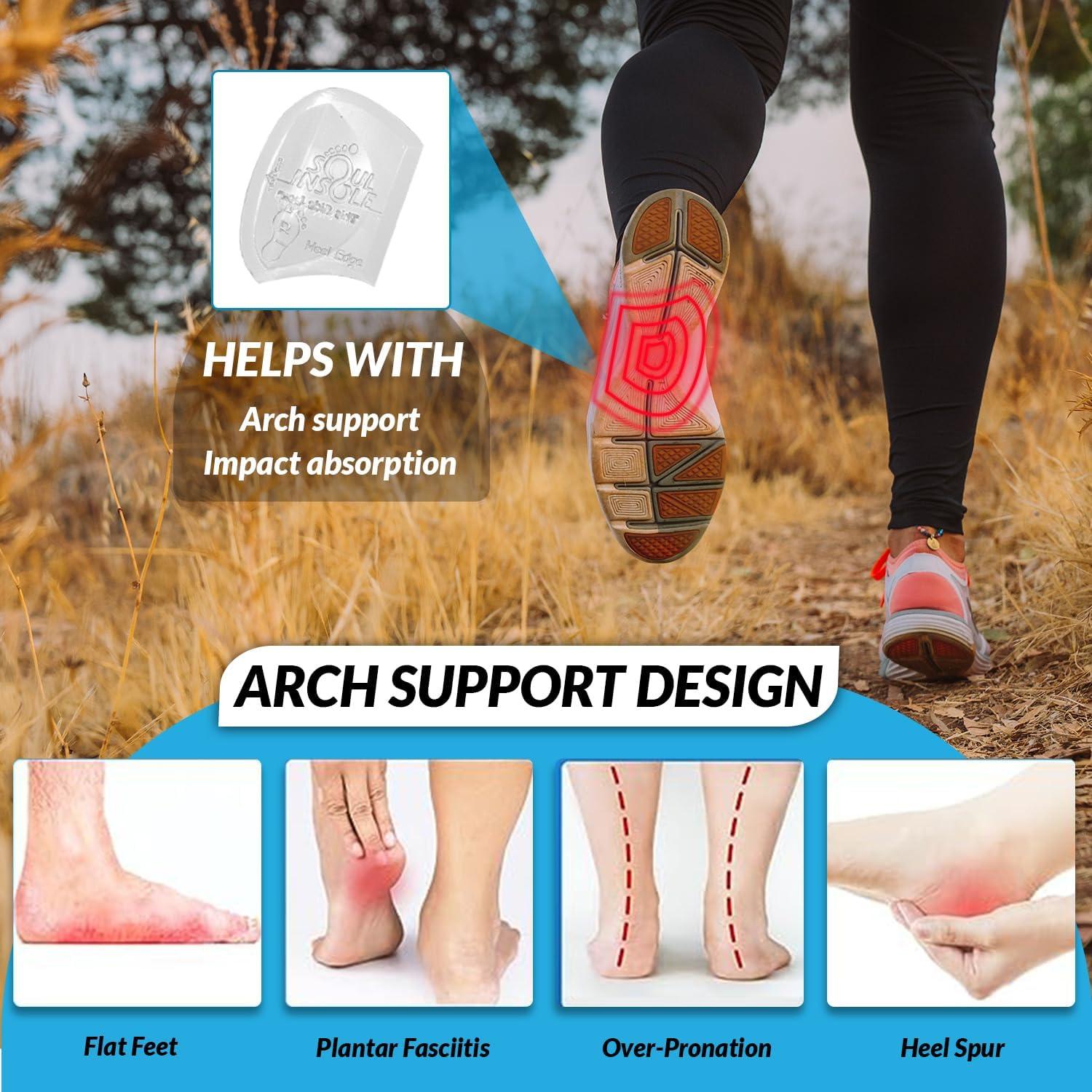 Shop Soul Insole Bubble Orthopedic Insoles | Memory Gel Support for ...