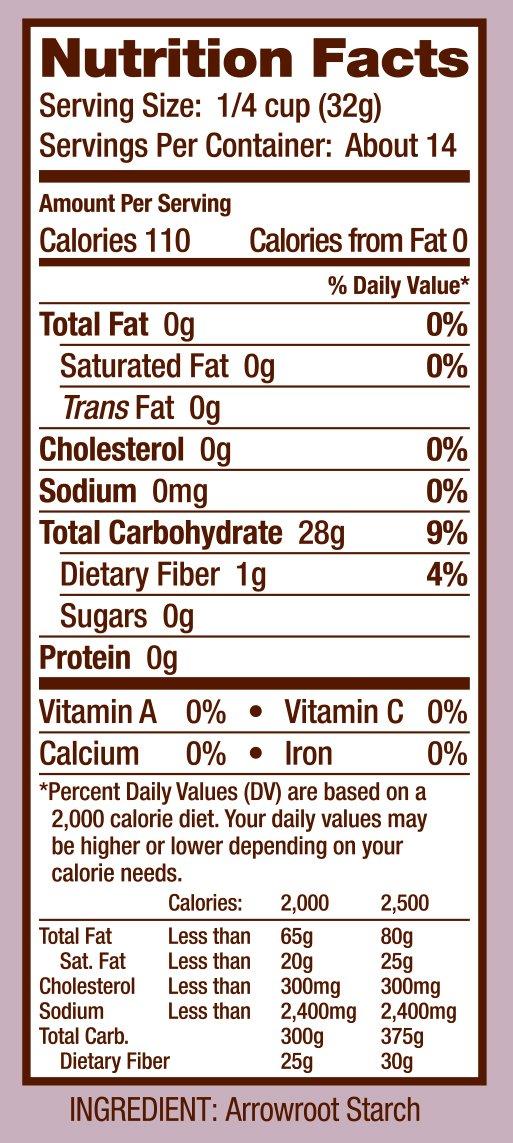 Bob's Red Mill Arrowroot Starch/Flour 16 oz - Gluten-Free Baking ...