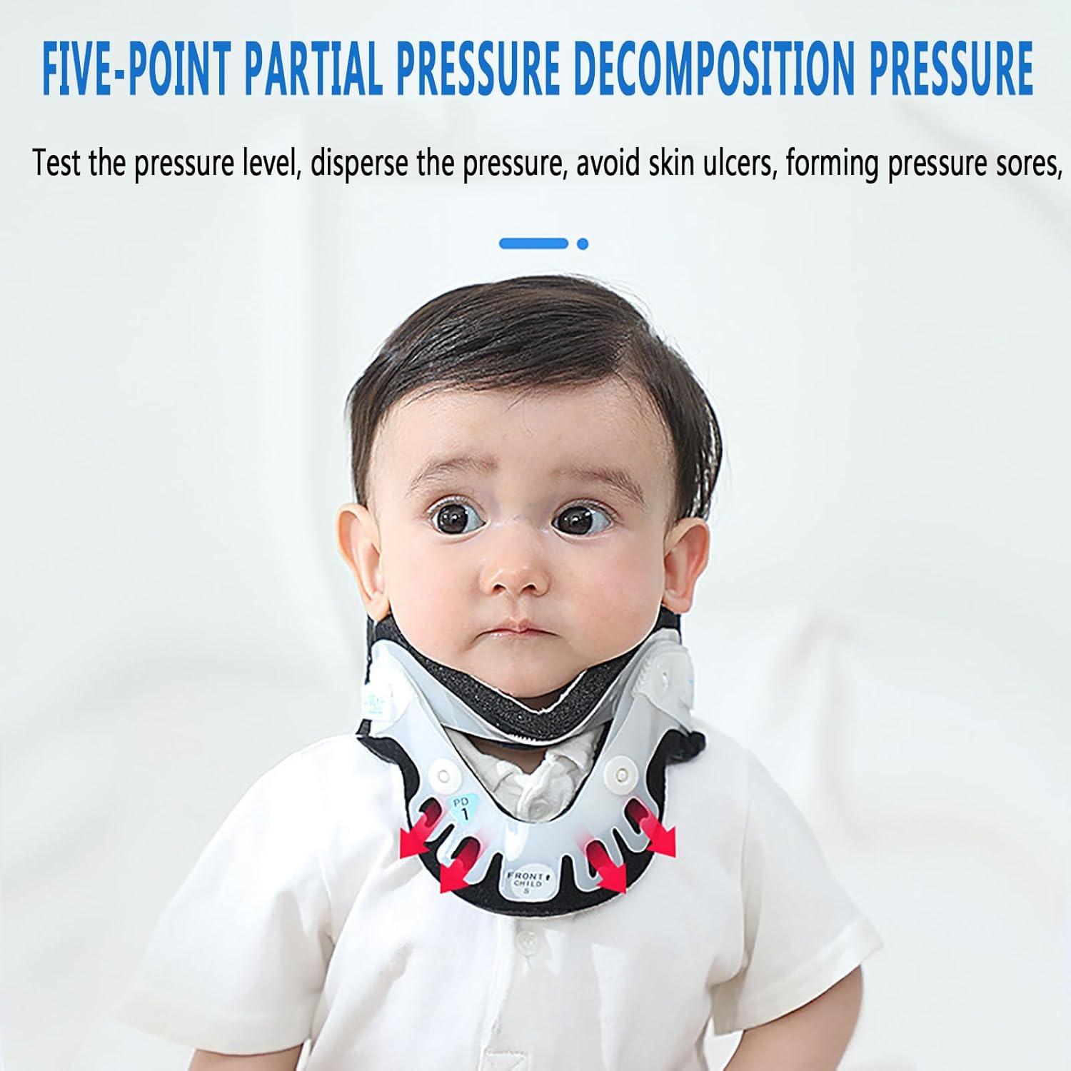 Kids Neck Brace Children Cervical Collar with Occipital Brace and ...