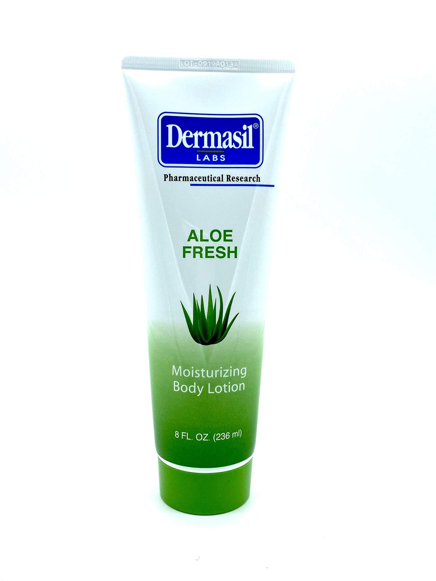 Dermasil Aloe Fresh Moisturizing Body Lotion - Hydrating & Soothing ...