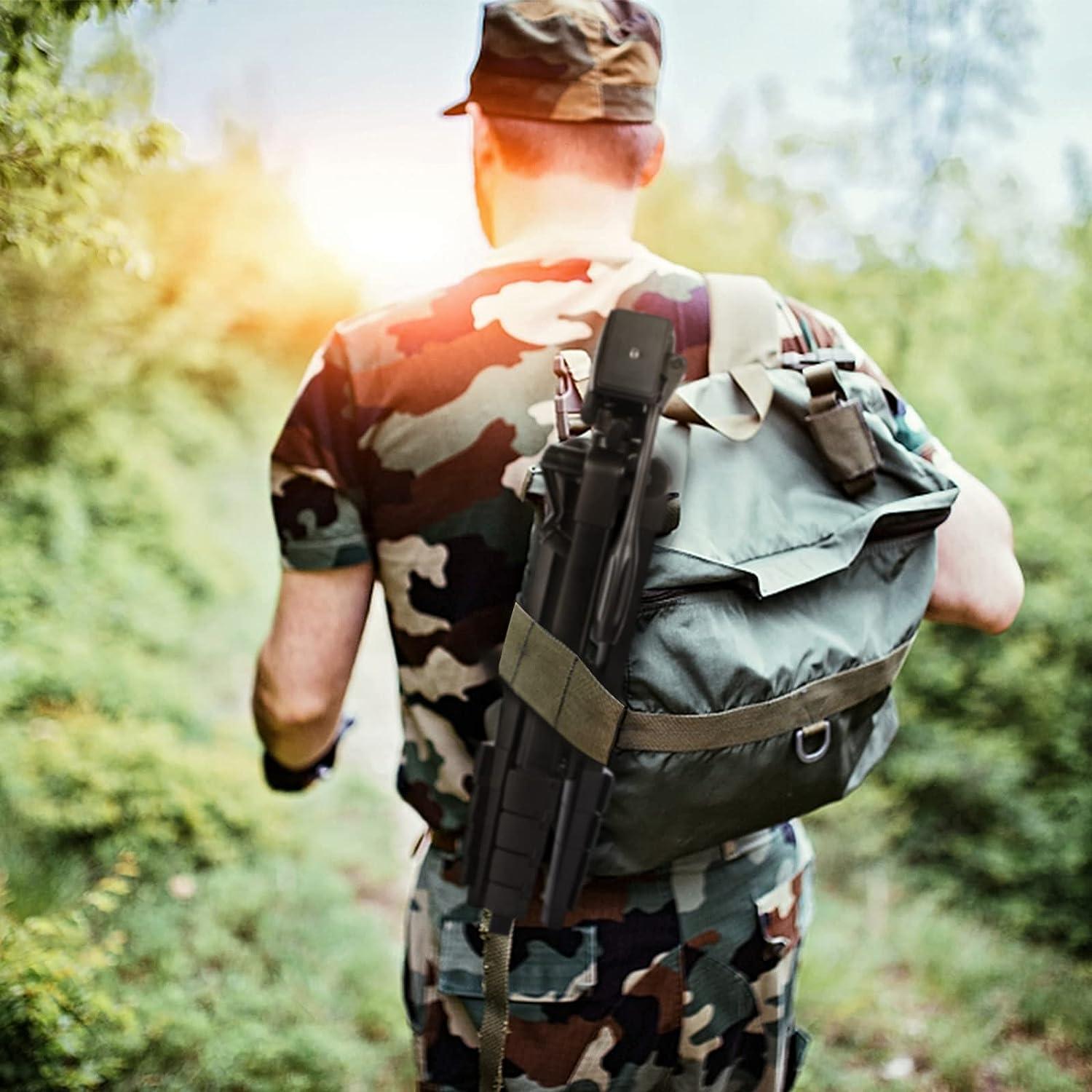 LCNCY Shooting Sticks Tripod Hunting Rest with 360 Rotation - Aluminum ...