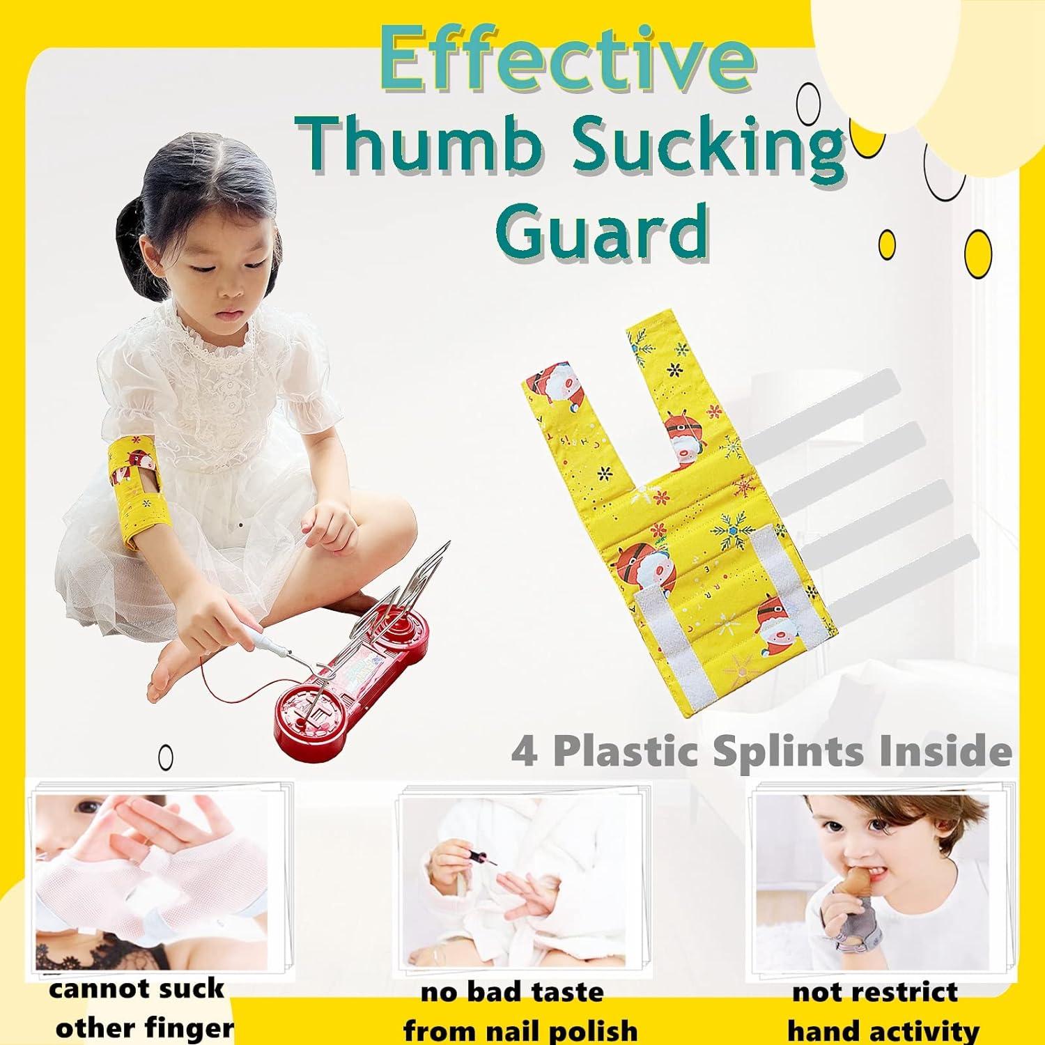 Heyshapeing Thumb Sucking Stop for Kids (Age 1-7) - Thumb Guard to ...