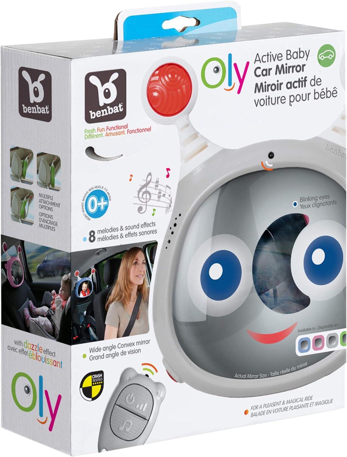 Benbat Oly Active Baby Car Mirror | Shatter-Proof, Rear Facing ...